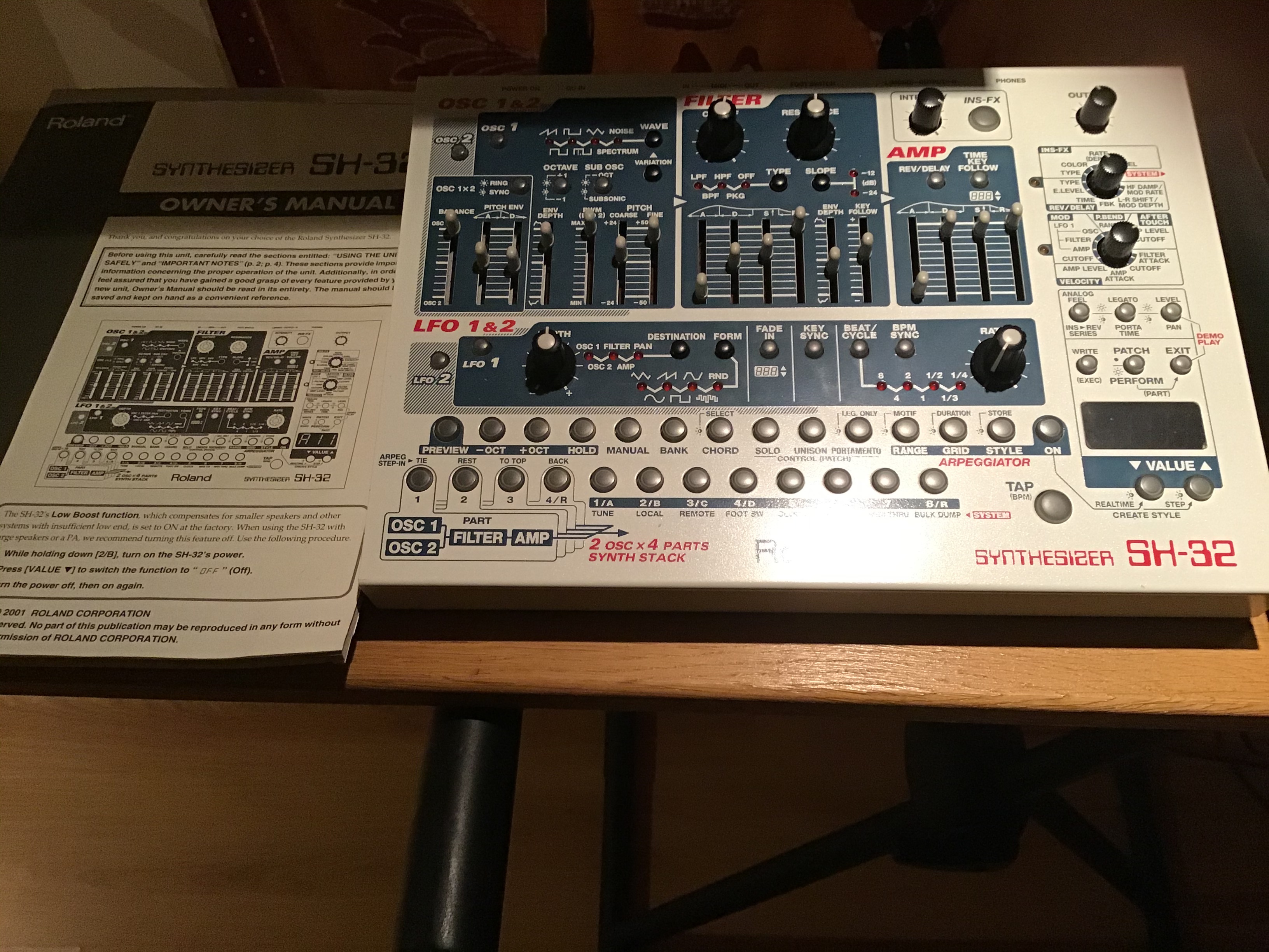 SH-32 - Roland SH-32 - Audiofanzine