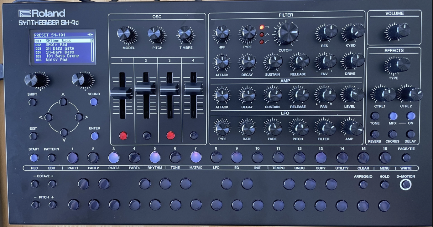 SH-4d - Roland SH-4d - Audiofanzine