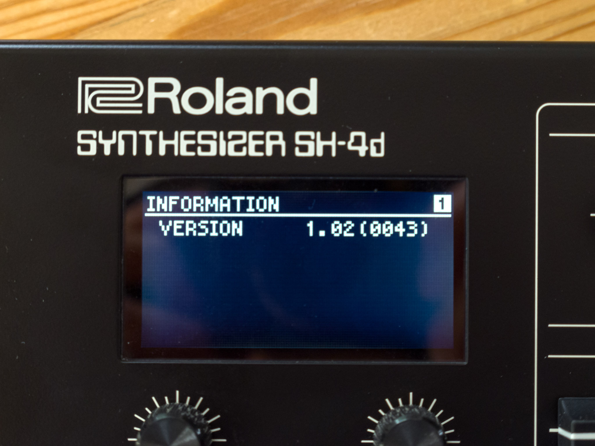 SH-4d - Roland SH-4d - Audiofanzine