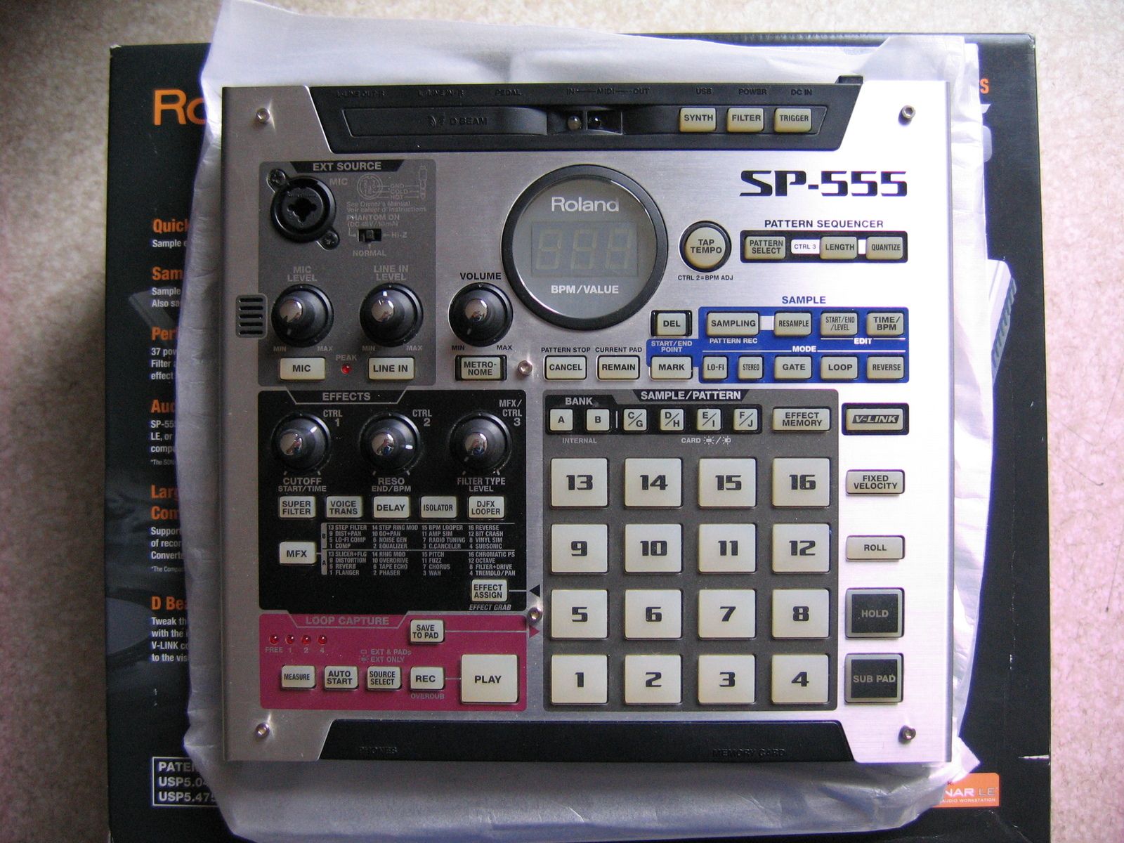 SP-555 - Roland SP-555 - Audiofanzine