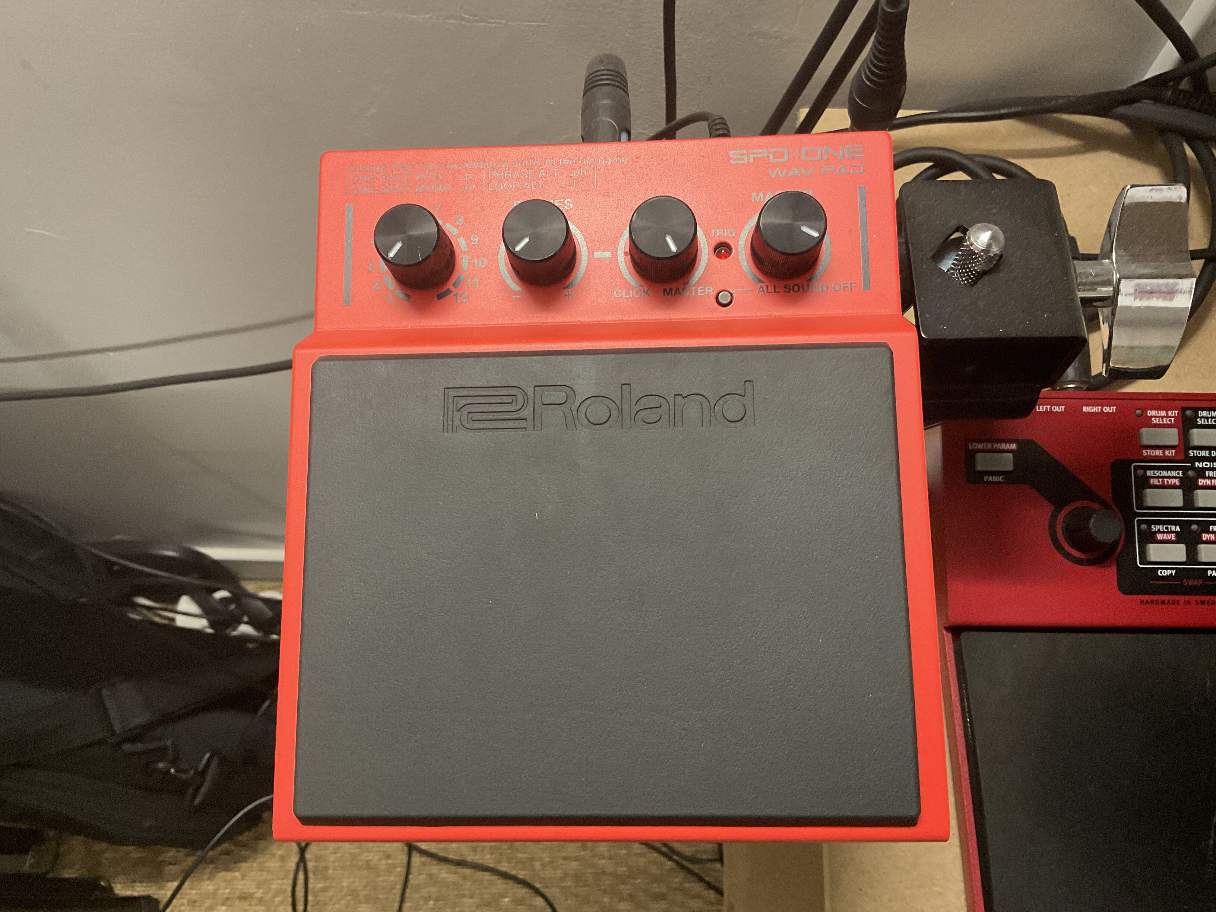 SPD::One WAV Pad - Roland SPD::One WAV Pad - Audiofanzine
