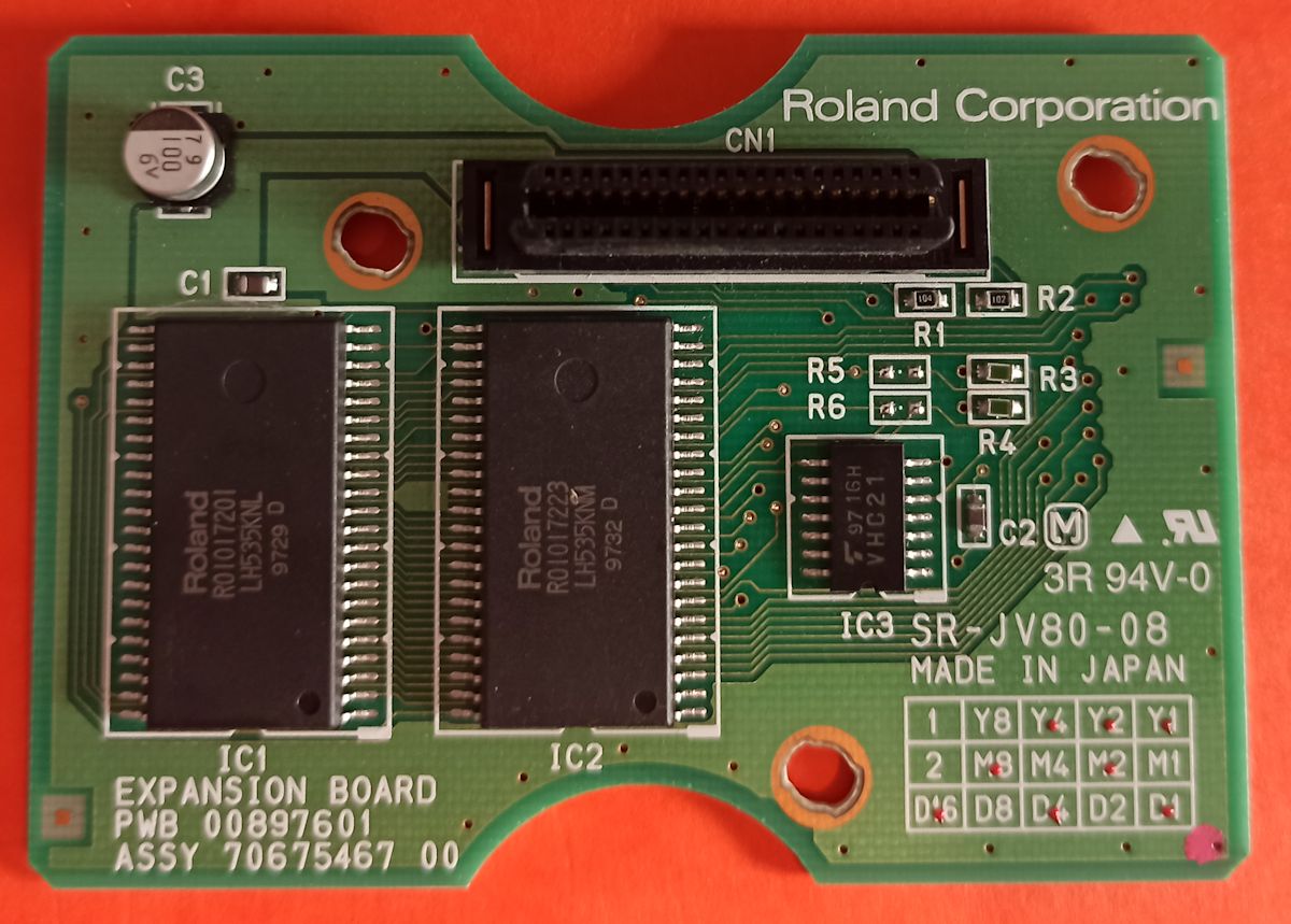 SR-JV80-08 60s & 70s Keyboards Roland - Audiofanzine