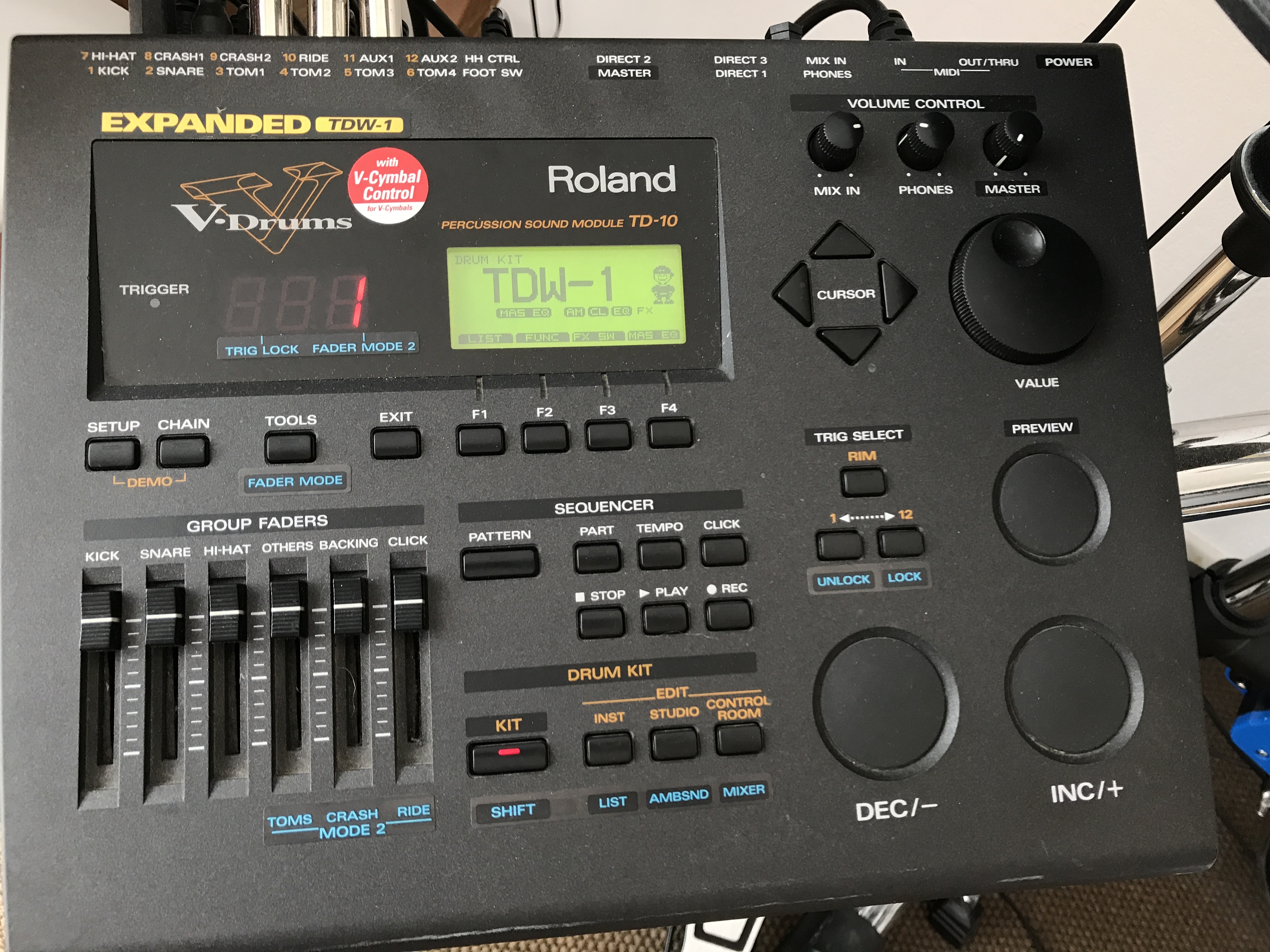 TD-10 MODULE - Roland TD-10 Module - Audiofanzine