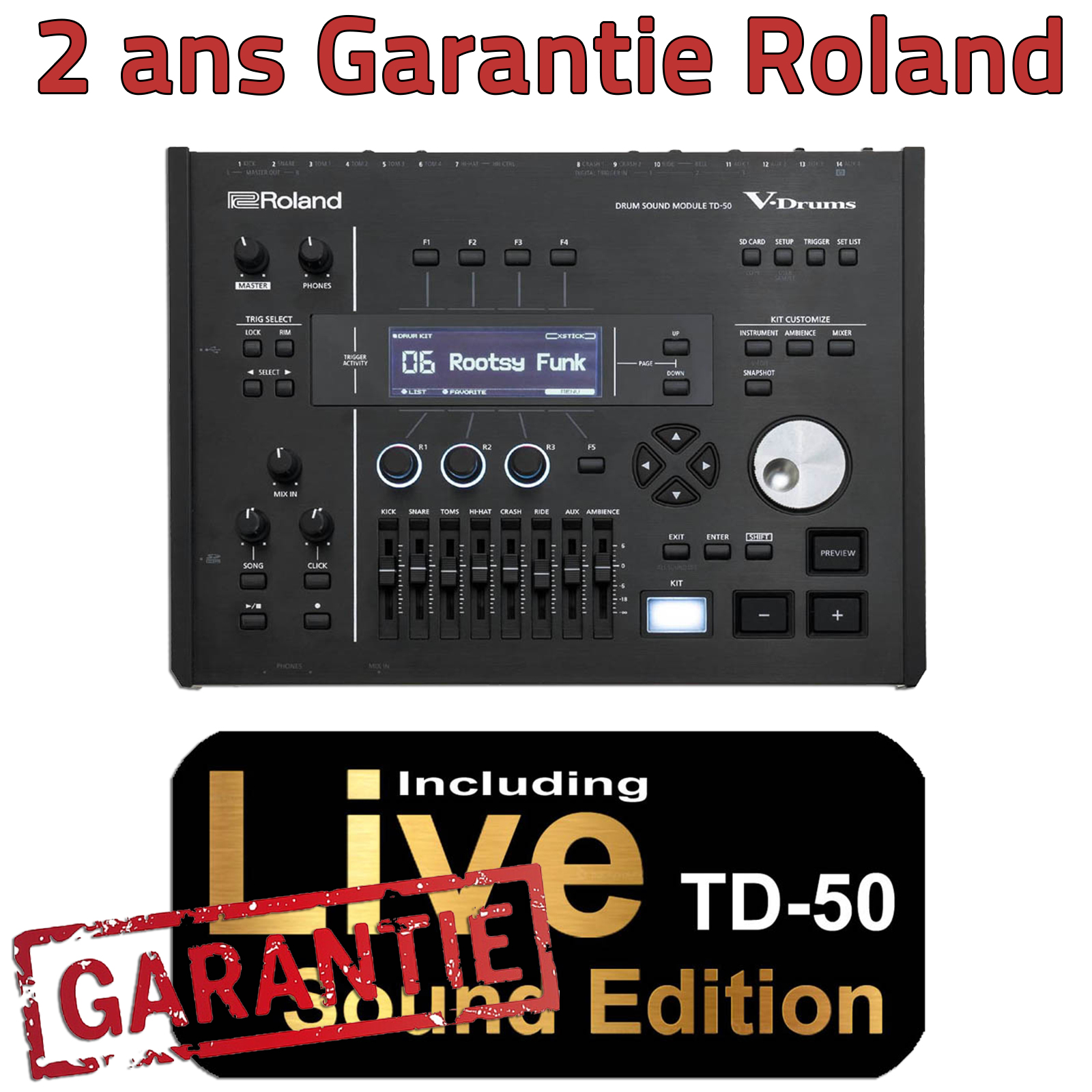 TD-50 - Roland TD-50 - Audiofanzine