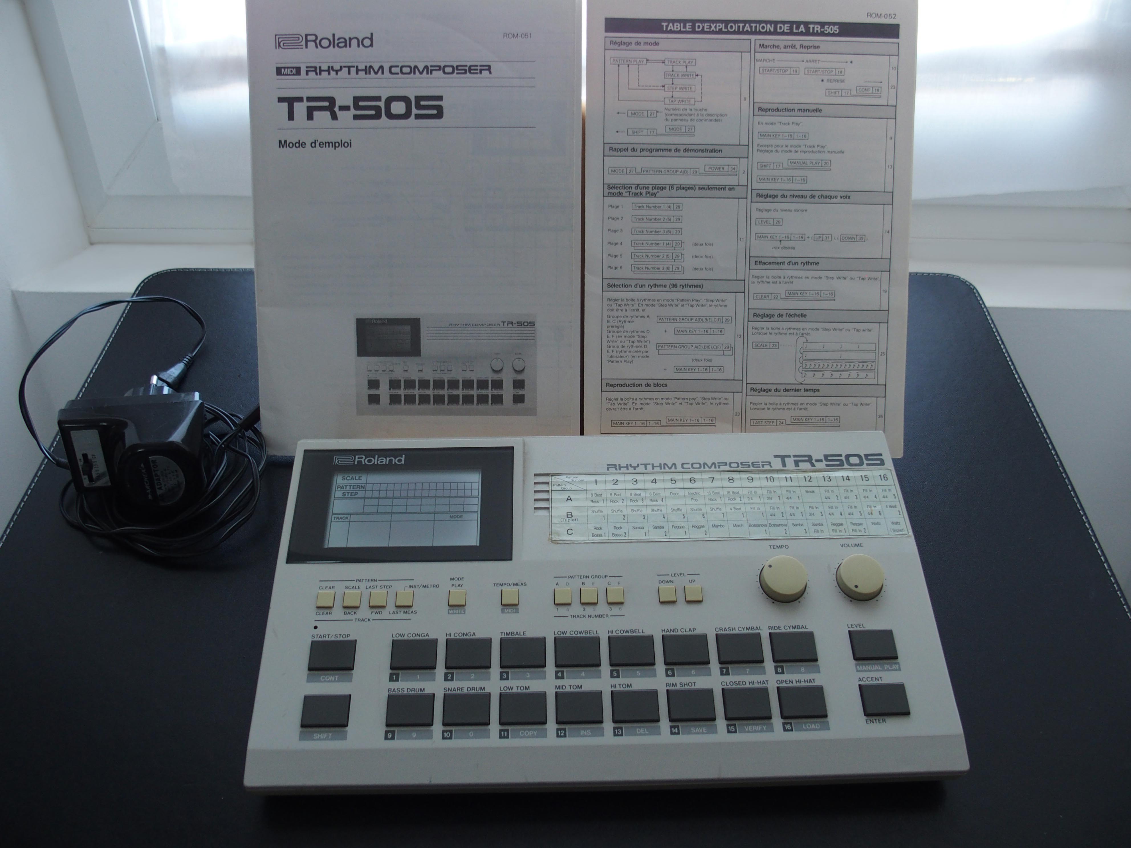 TR-505 - Roland TR-505 - Audiofanzine