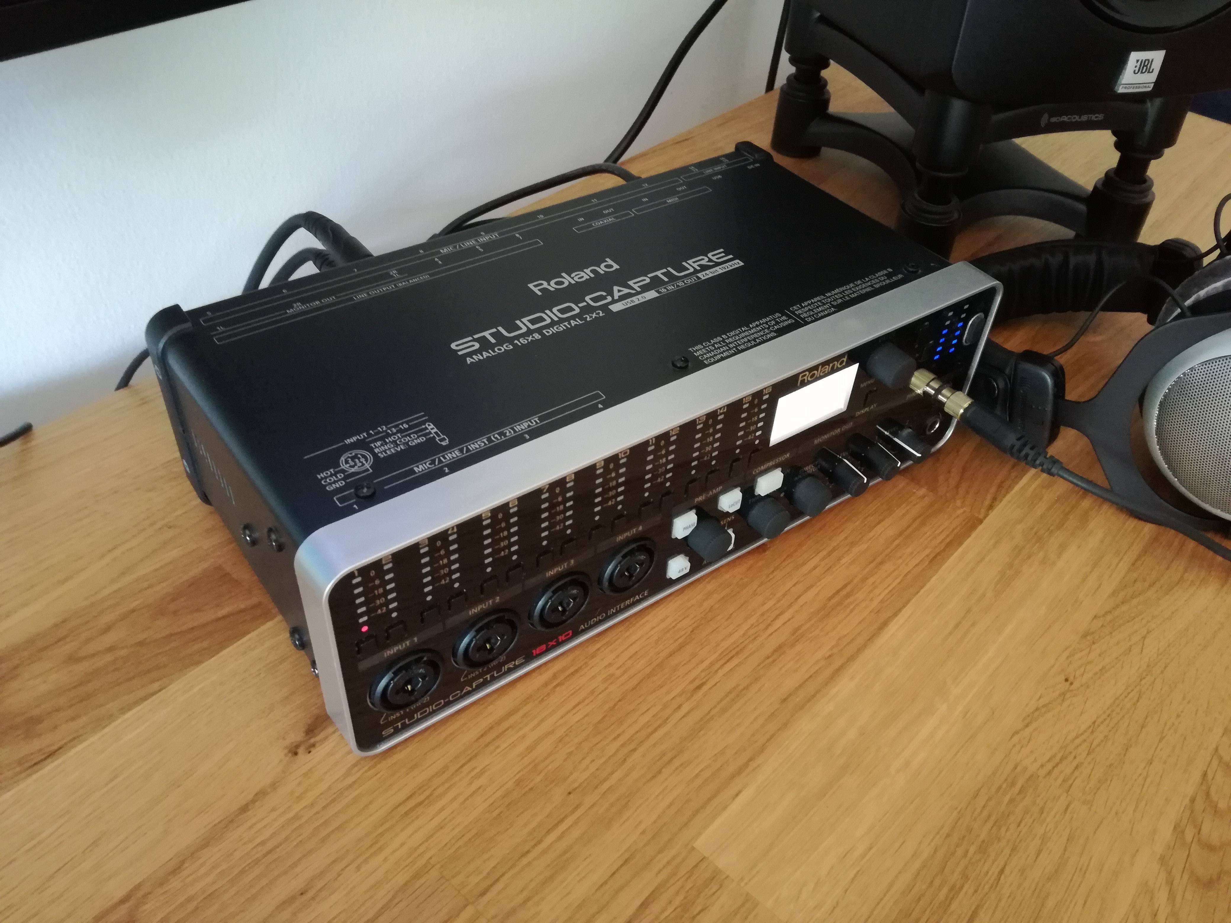 UA-1610 STUDIO CAPTURE - Roland UA-1610 Studio Capture - Audiofanzine