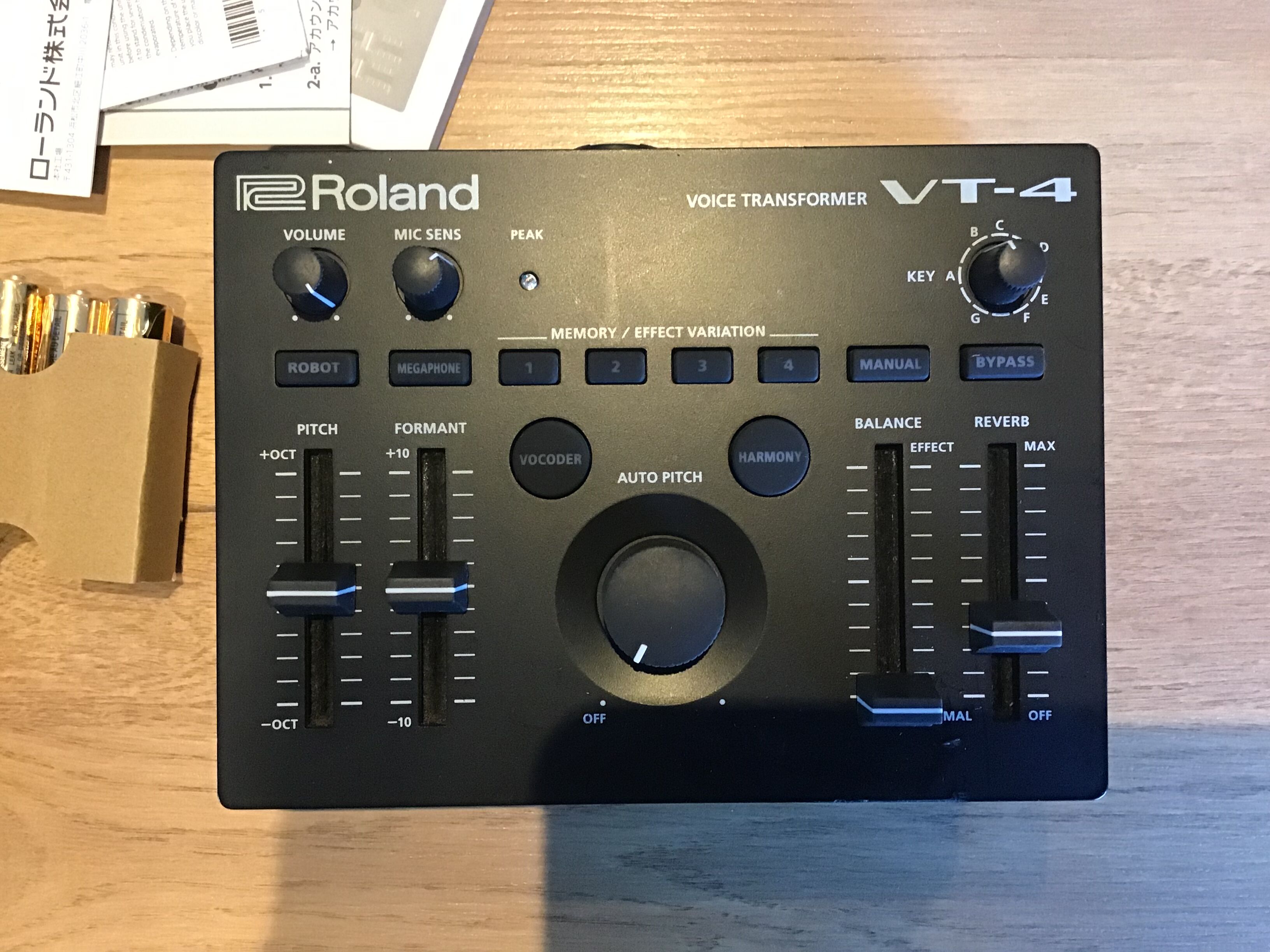 VT-4 - Roland VT-4 - Audiofanzine