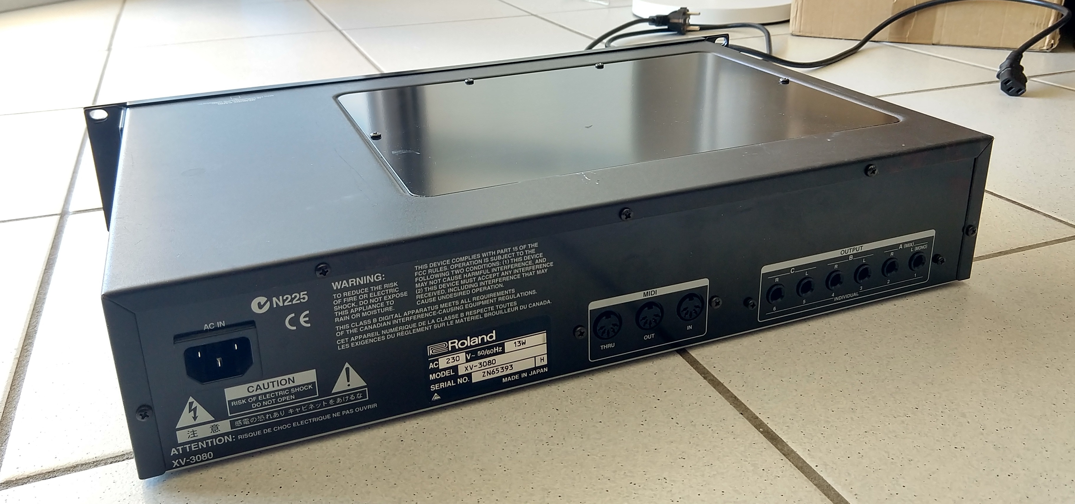 XV-3080 - Roland XV-3080 - Audiofanzine