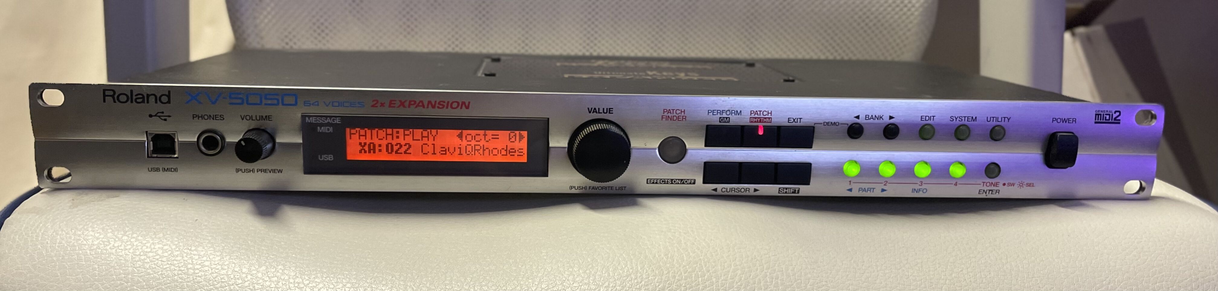 XV-5050 - Roland XV-5050 - Audiofanzine