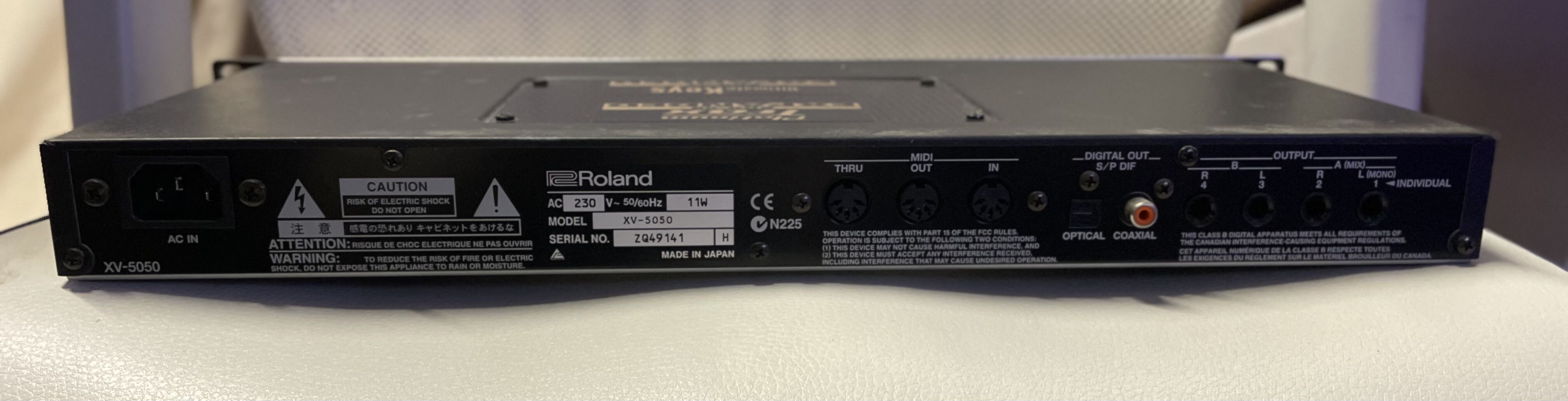 XV-5050 - Roland XV-5050 - Audiofanzine