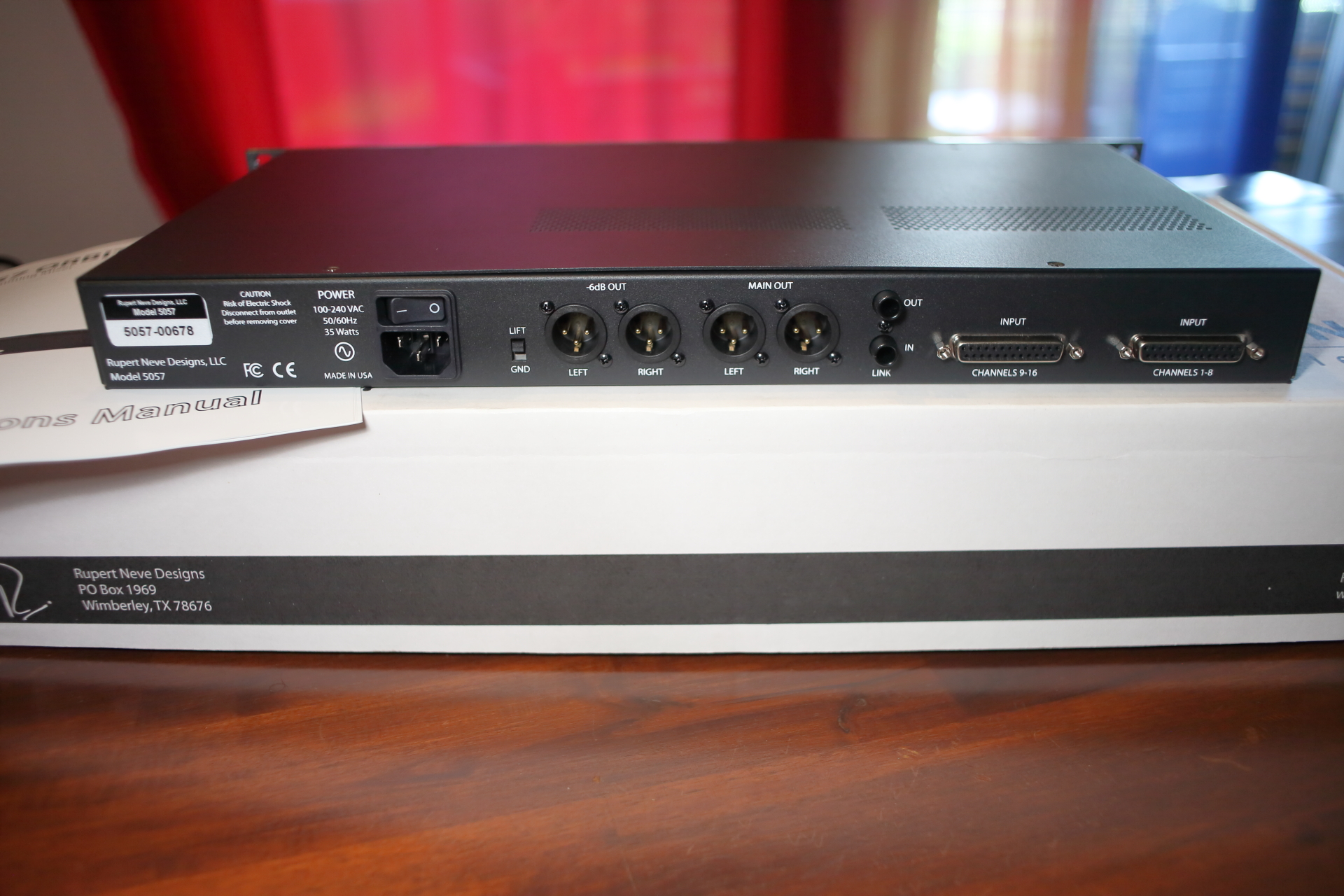 5057 Orbit - Rupert Neve Designs 5057 Orbit - Audiofanzine