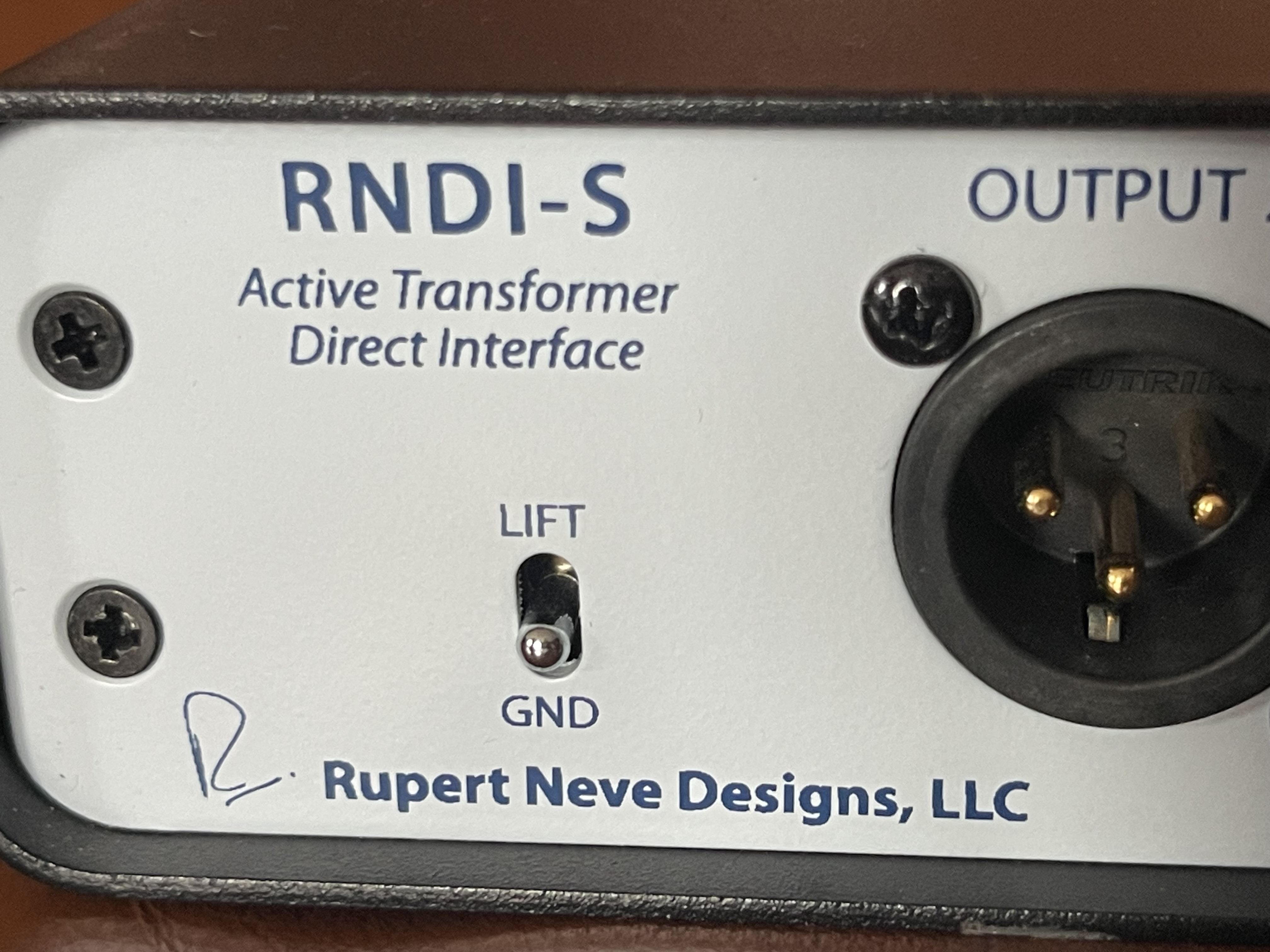 RNDI-S - Rupert Neve Designs RNDI-S - Audiofanzine