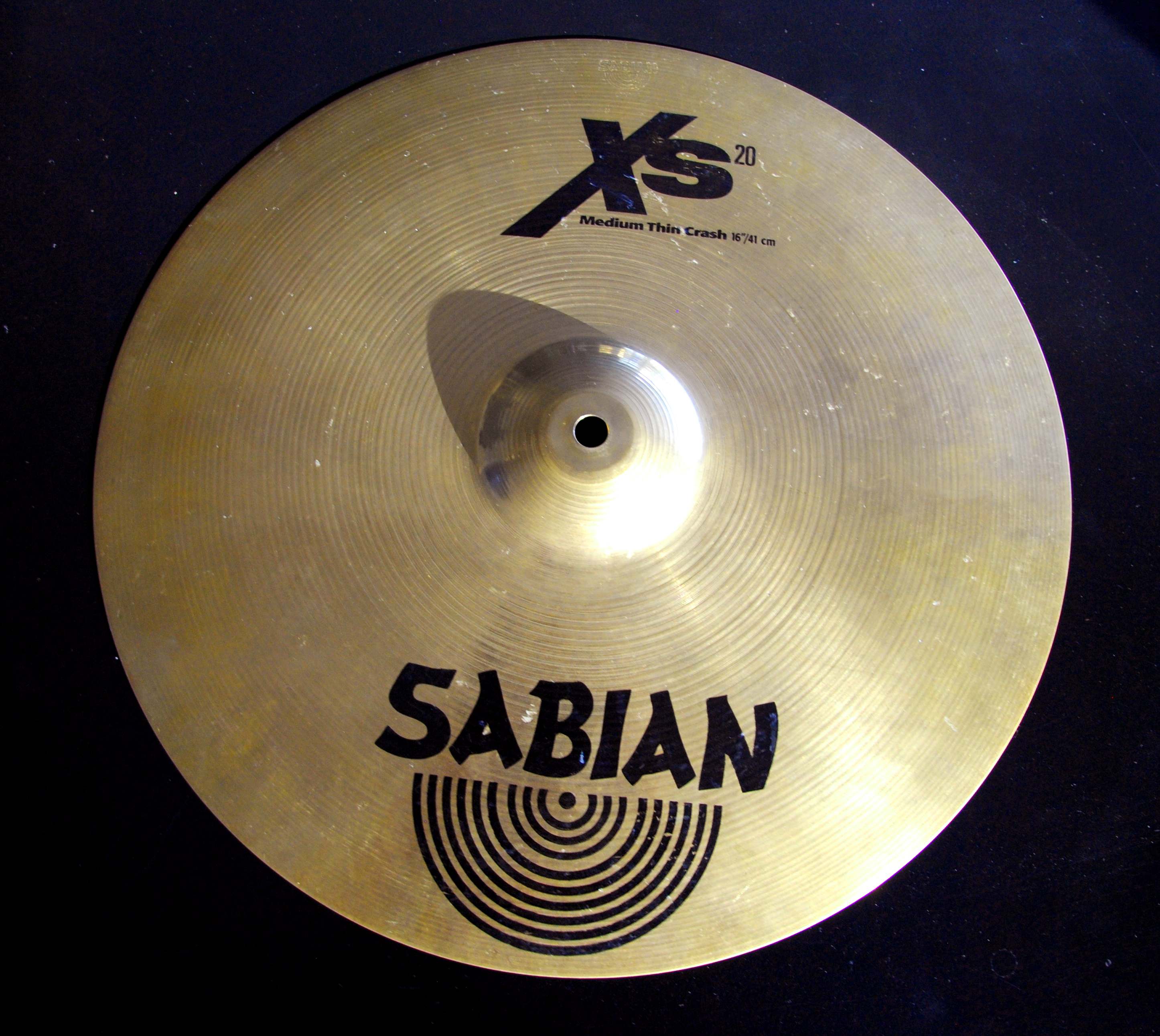 XS20 MEDIUM THIN CRASH 16" - Sabian Xs20 Medium Thin Crash 16 ...