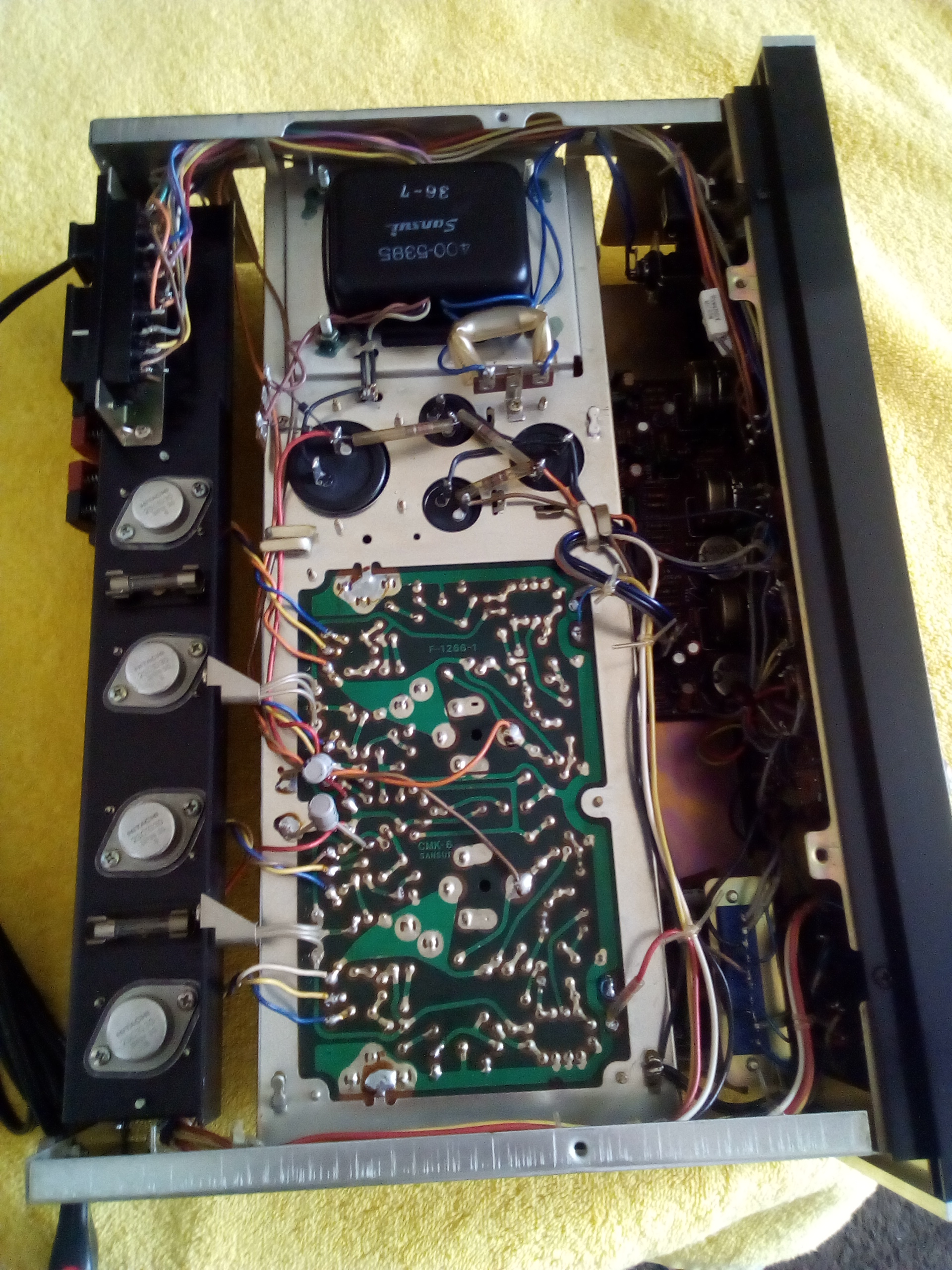 Sansui Au 555a Schematic