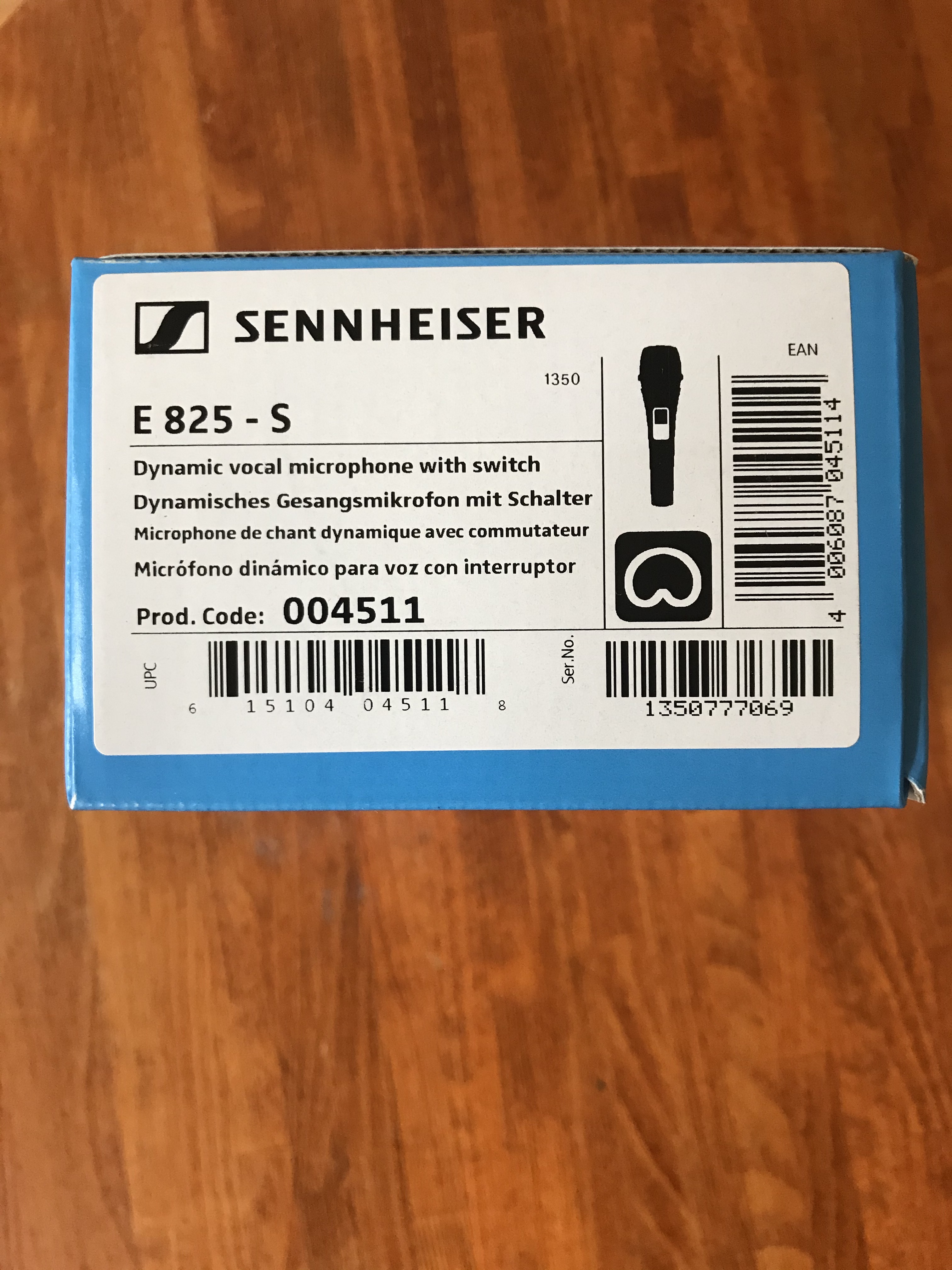 e 825 S - Sennheiser e 825 S - Audiofanzine
