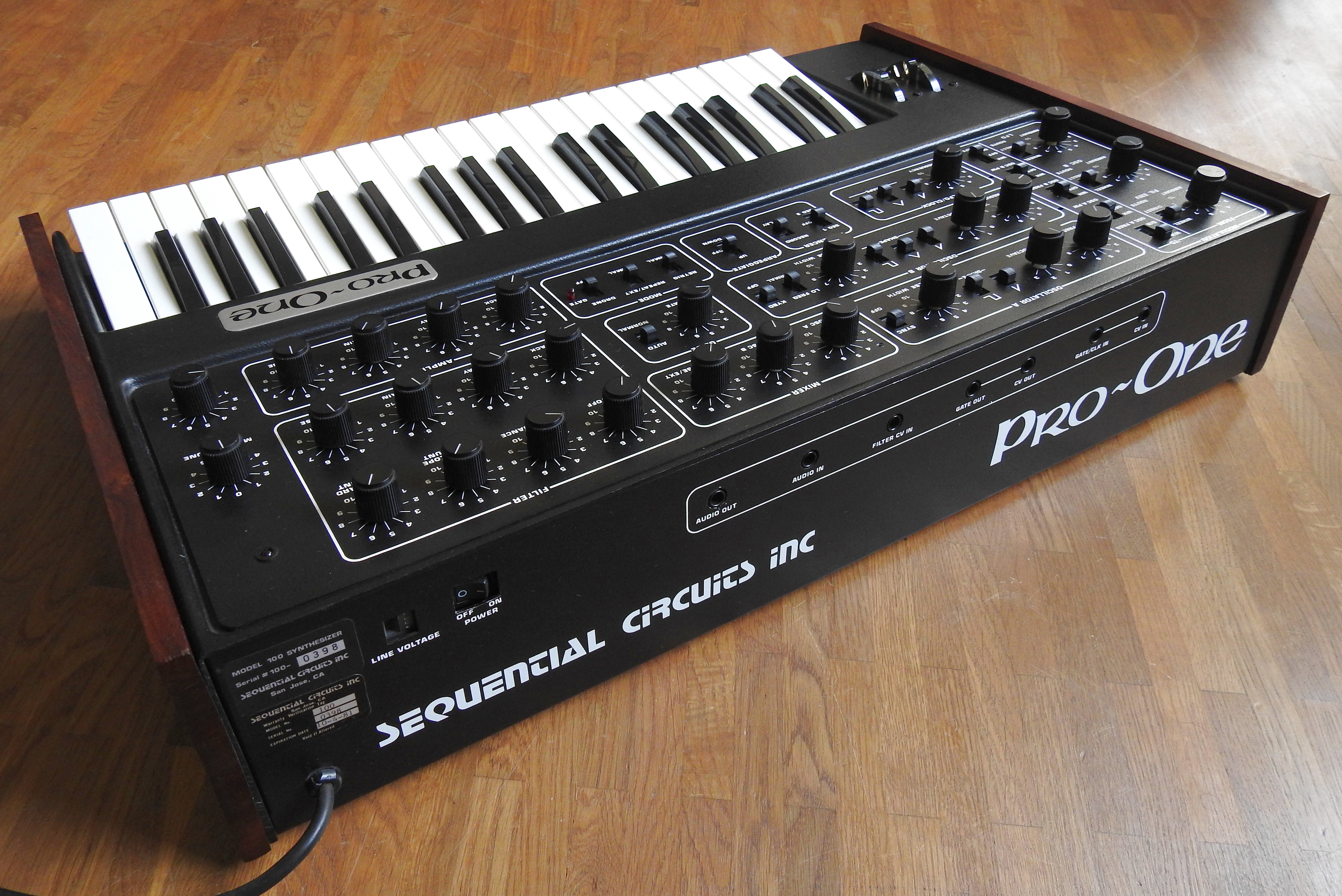 Pro-One - Sequential Circuits Pro-One - Audiofanzine