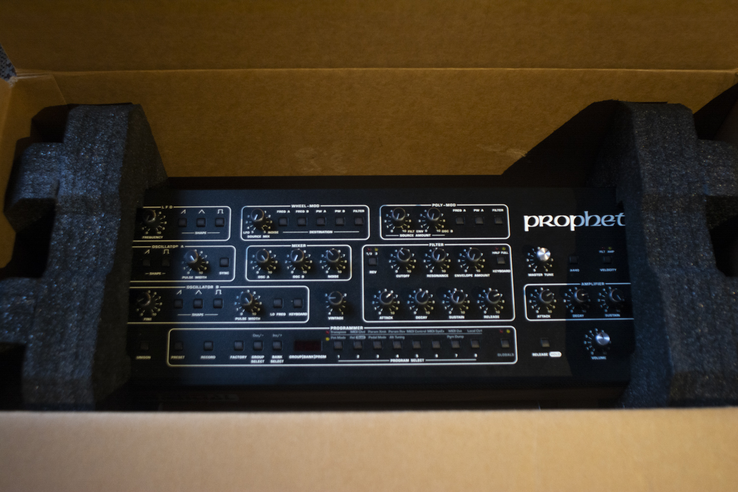 Prophet 5 Rev 4 Module - Sequential Prophet 5 Rev 4 Module - Audiofanzine