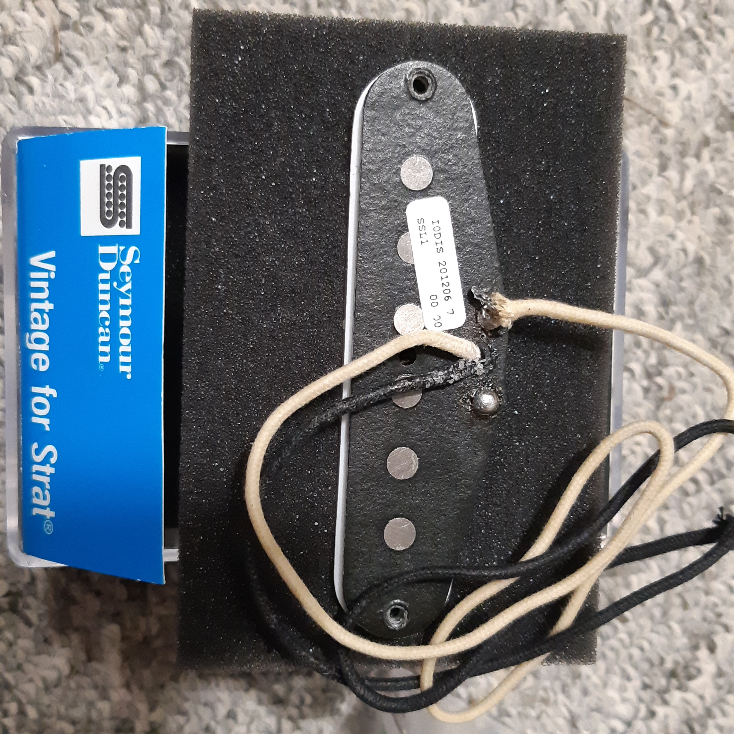 SSL-1 Vintage Staggered Strat Seymour Duncan - Audiofanzine