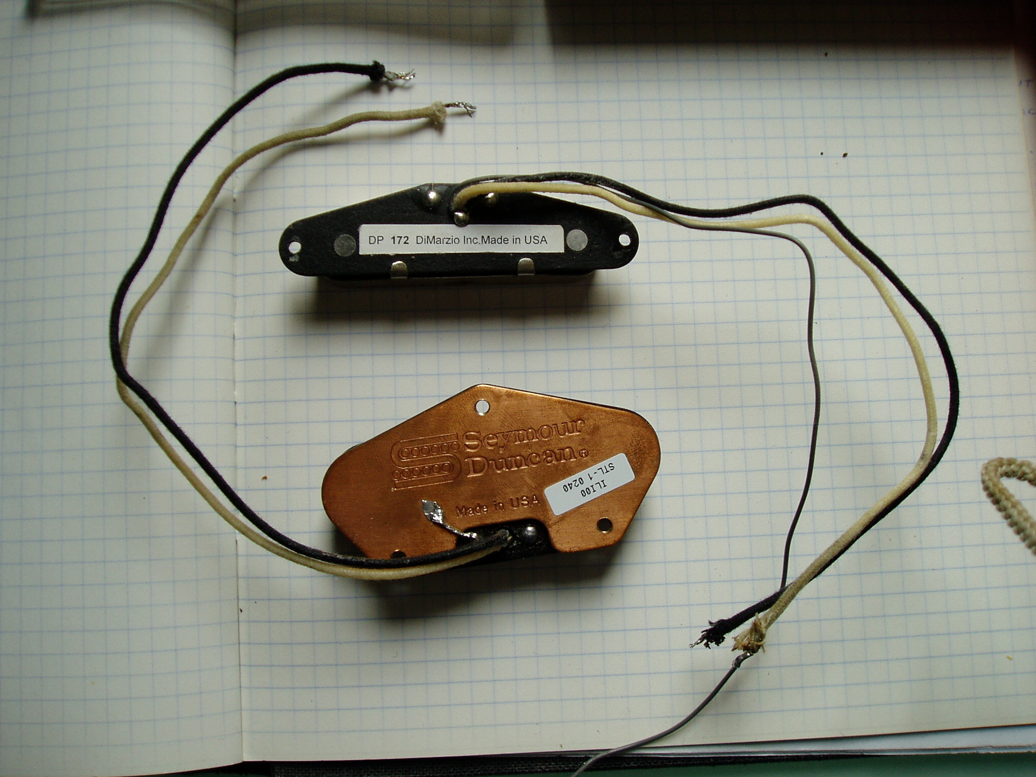 STL-1 & STR-1 Vintage '54 Seymour Duncan - Audiofanzine STL-1 & STR-1 Vintage '54 Seymour Duncan - Audiofanzine