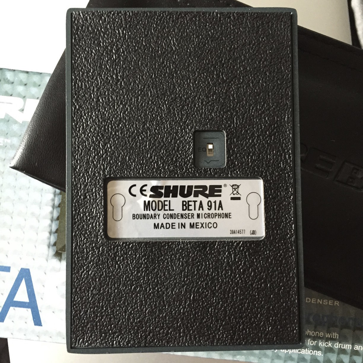 Photo Shure BETA 91A : Shure BETA 91A (41281) (#1046415) - Audiofanzine