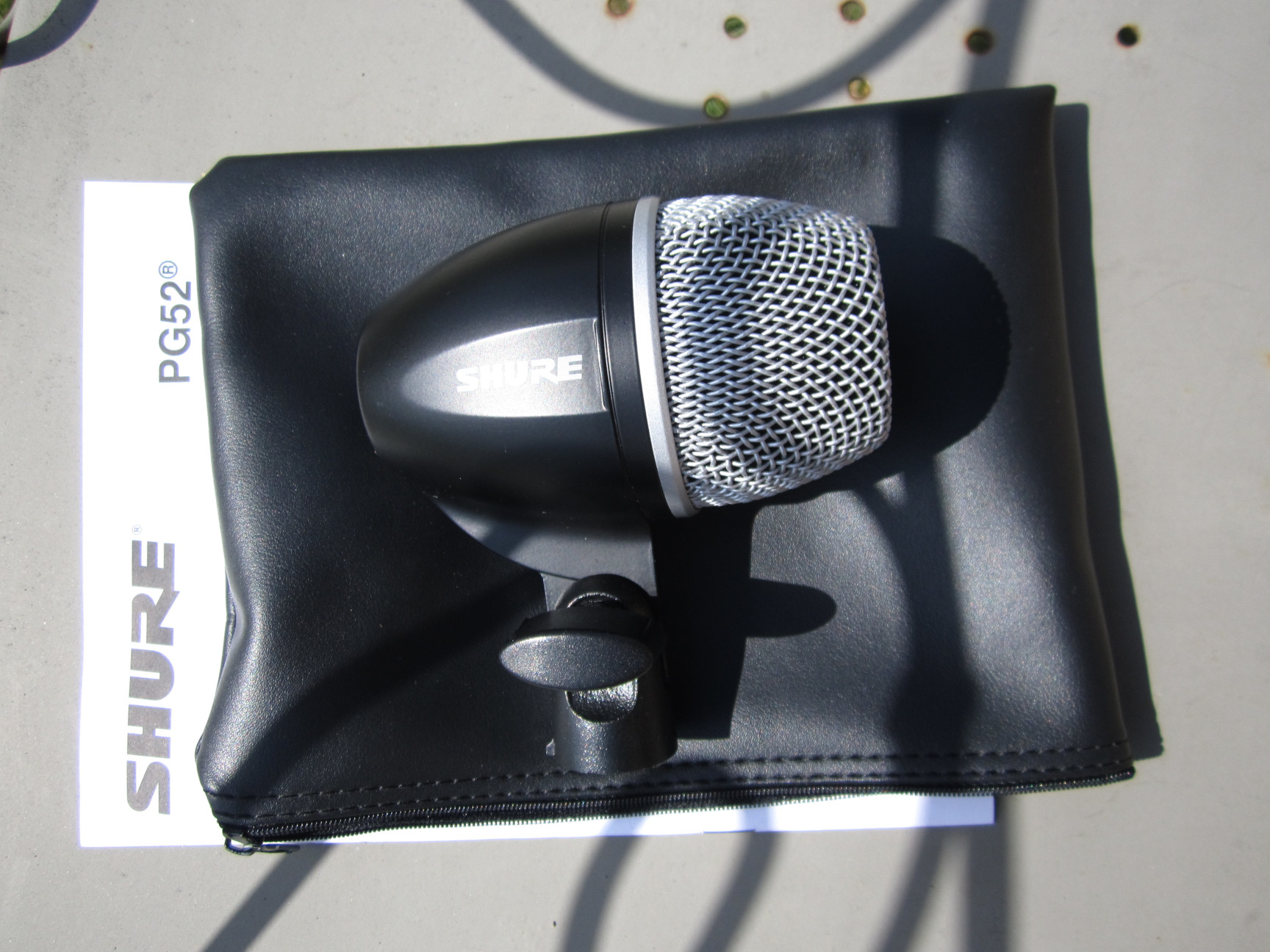 PG52 - Shure PG52 - Audiofanzine