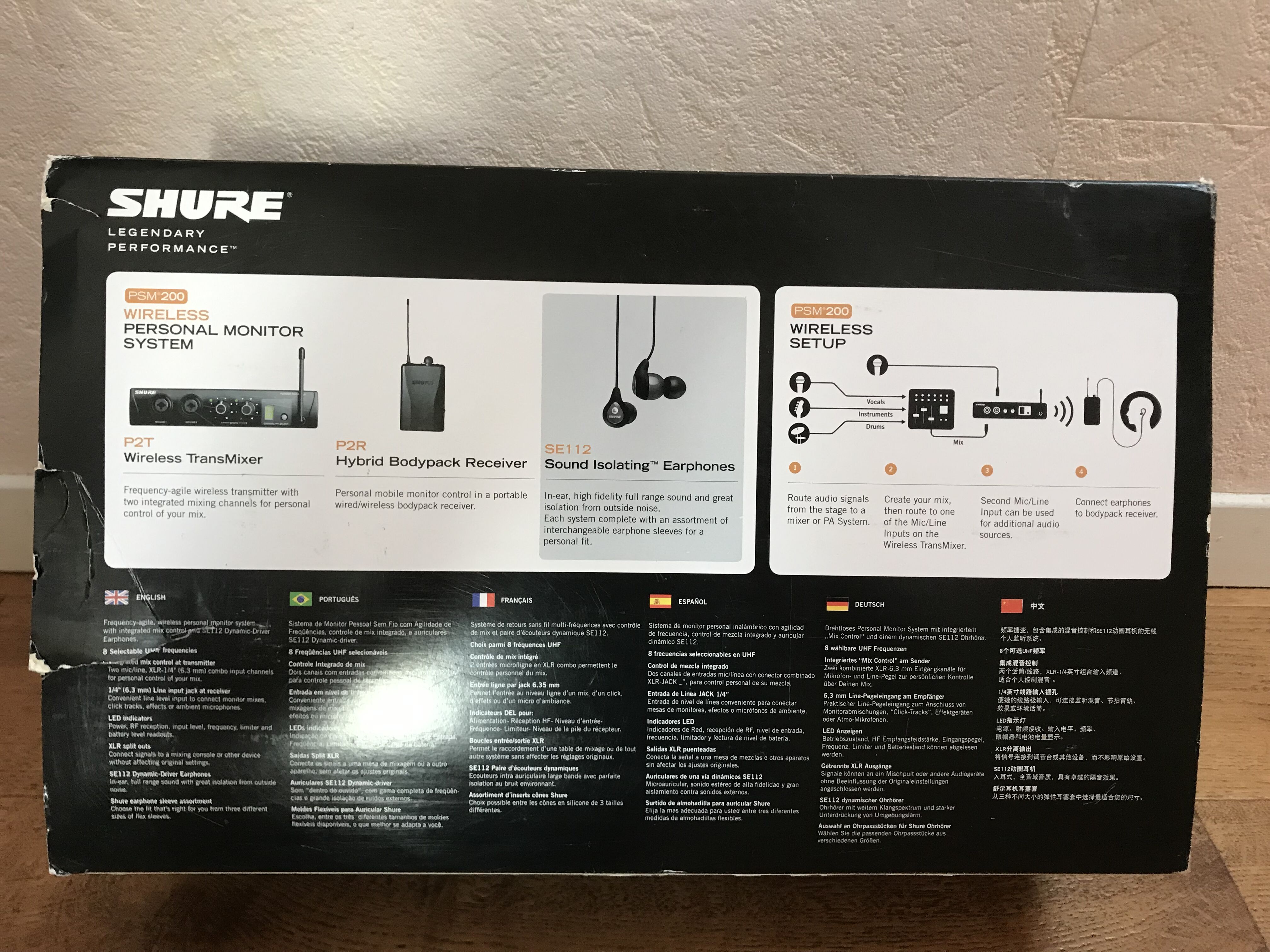 PSM 200 - Shure PSM 200 - Audiofanzine