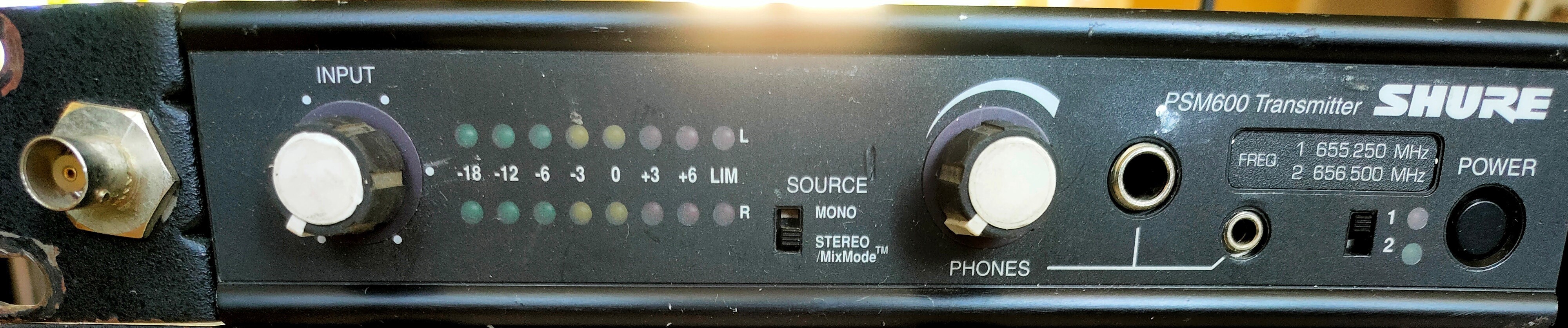 PSM 600 - Shure PSM 600 - Audiofanzine