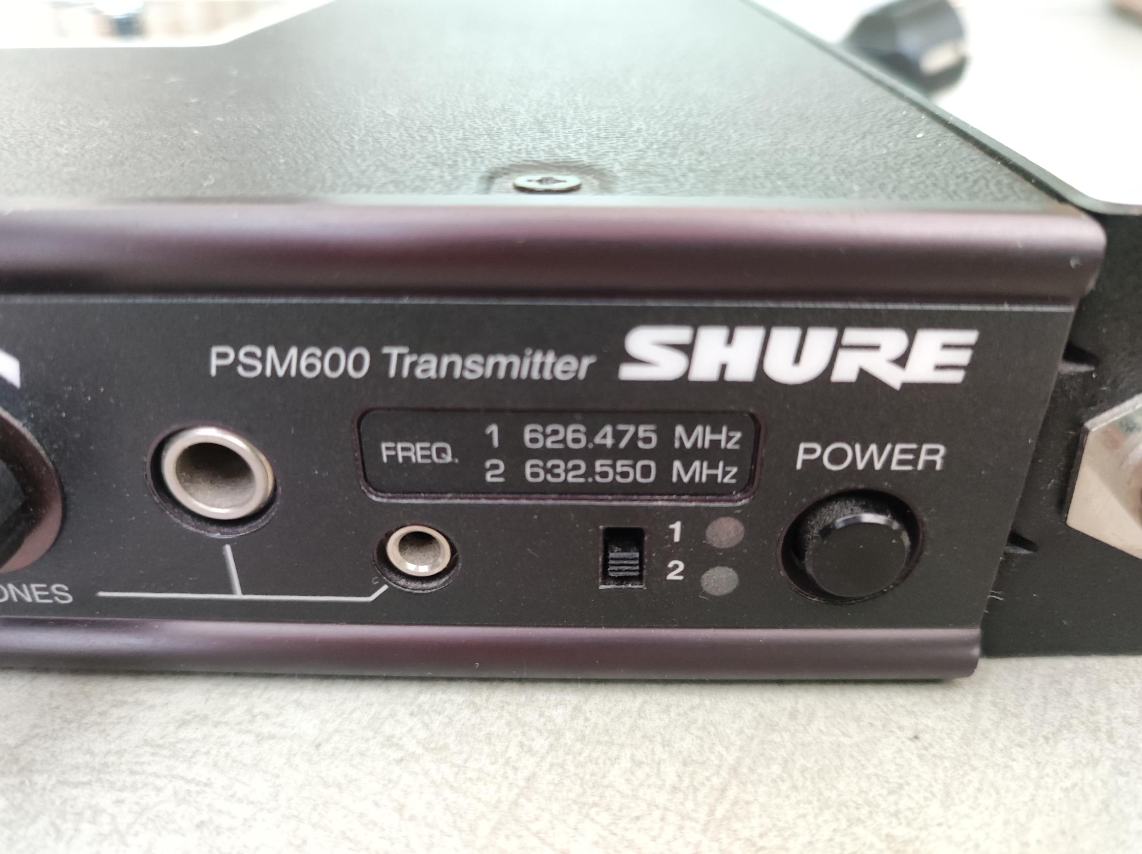 PSM 600 - Shure PSM 600 - Audiofanzine