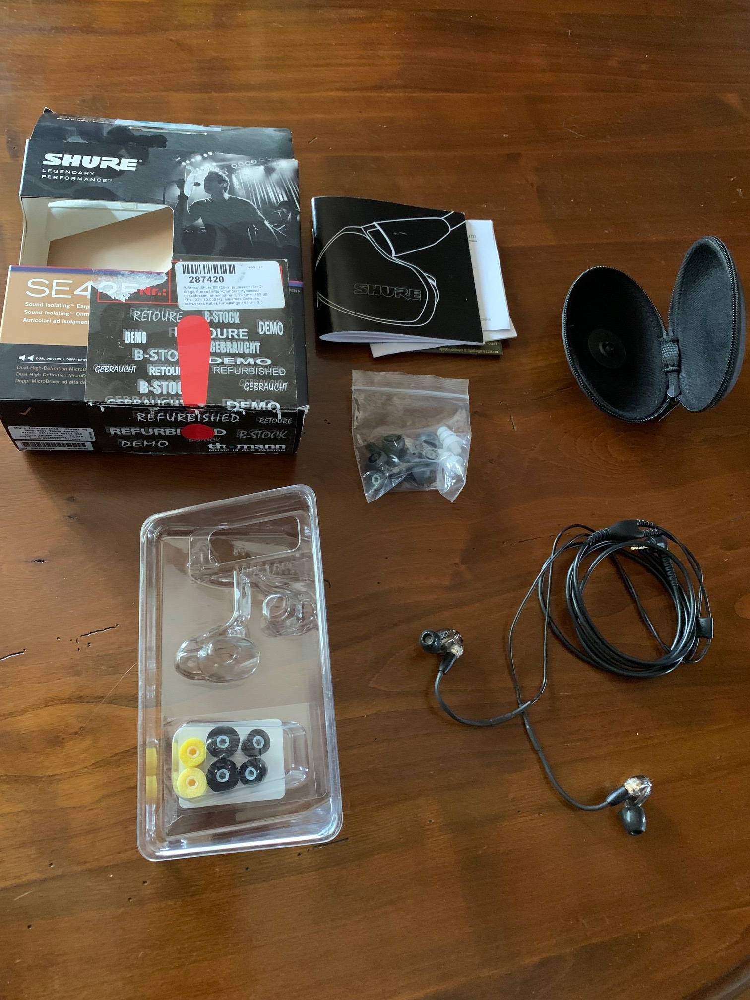 SE425 - Shure SE425 - Audiofanzine