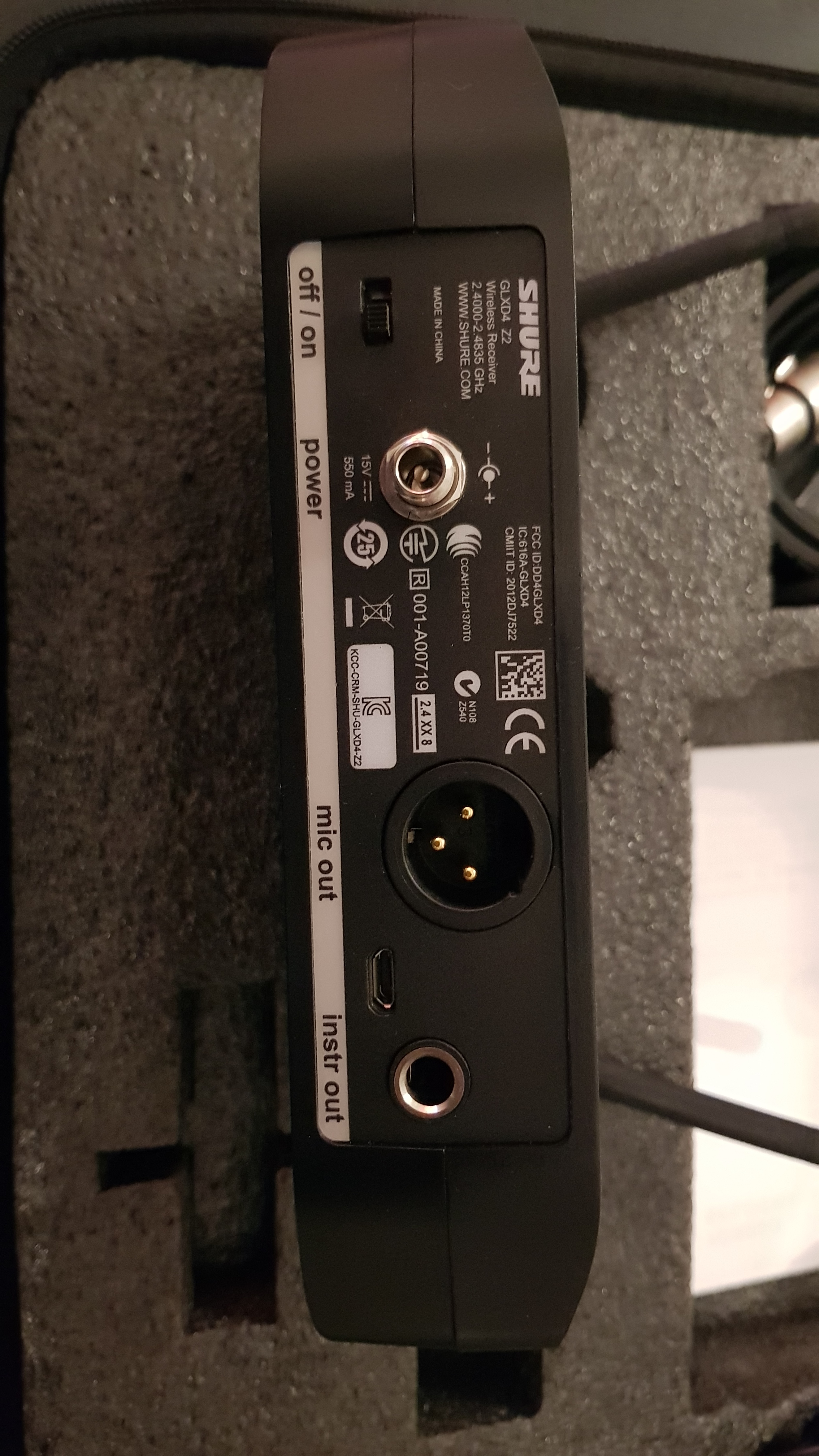 SLX4/BETA58A - Shure SLX4/BETA58A - Audiofanzine