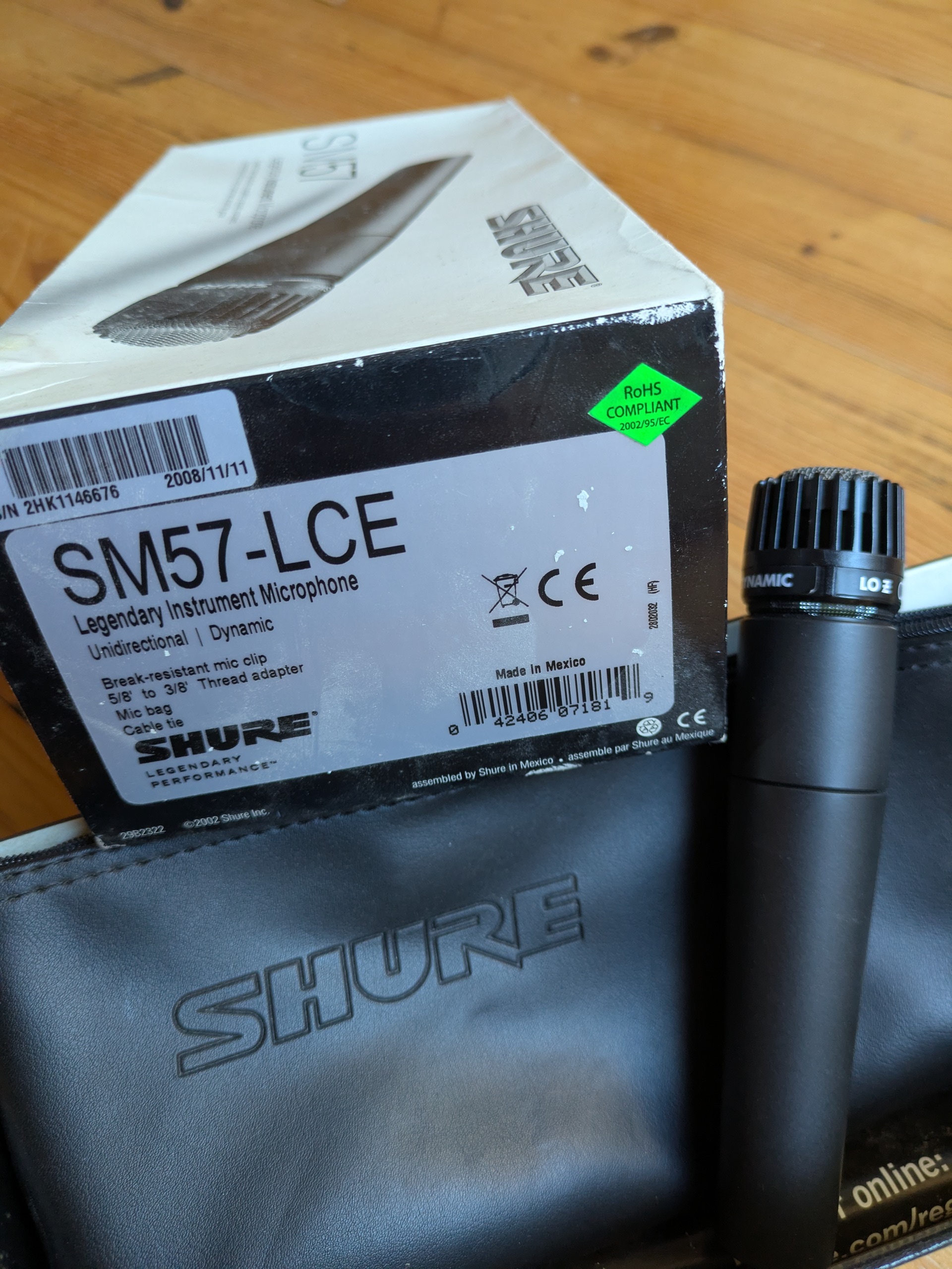 SM57 - Shure SM57 - Audiofanzine