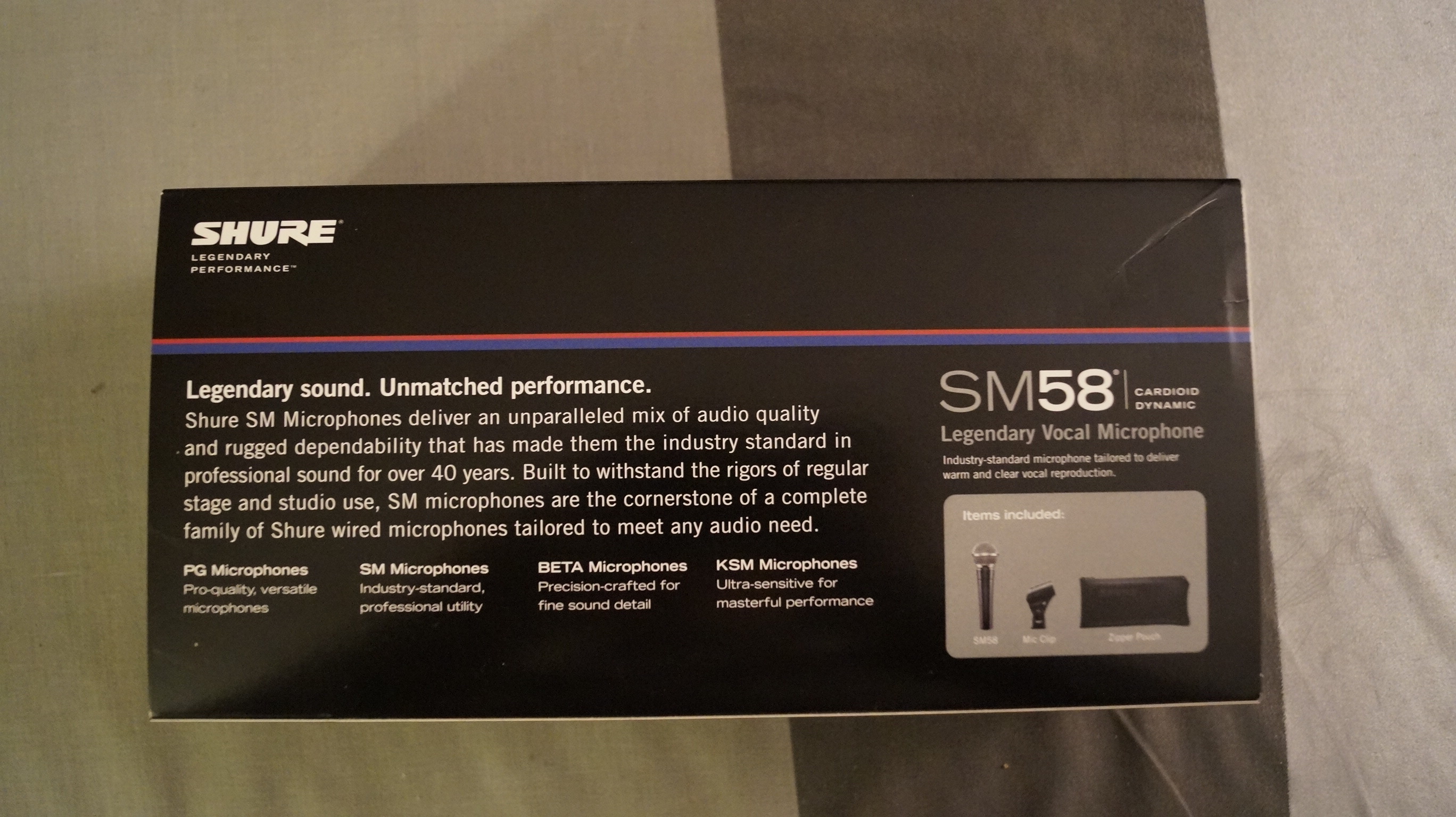 SM58 - Shure SM58 - Audiofanzine