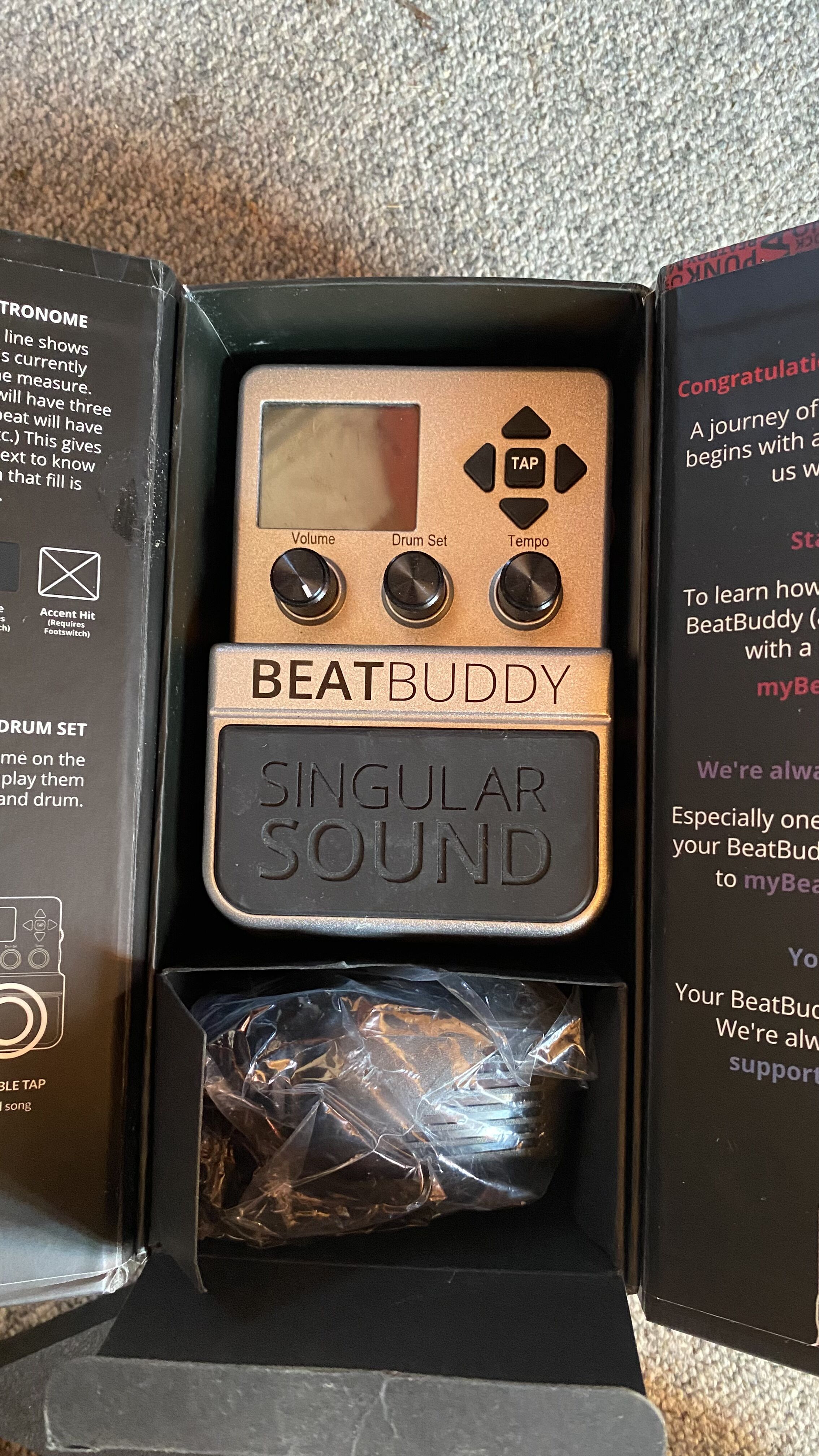 BeatBuddy - Singular Sound BeatBuddy - Audiofanzine