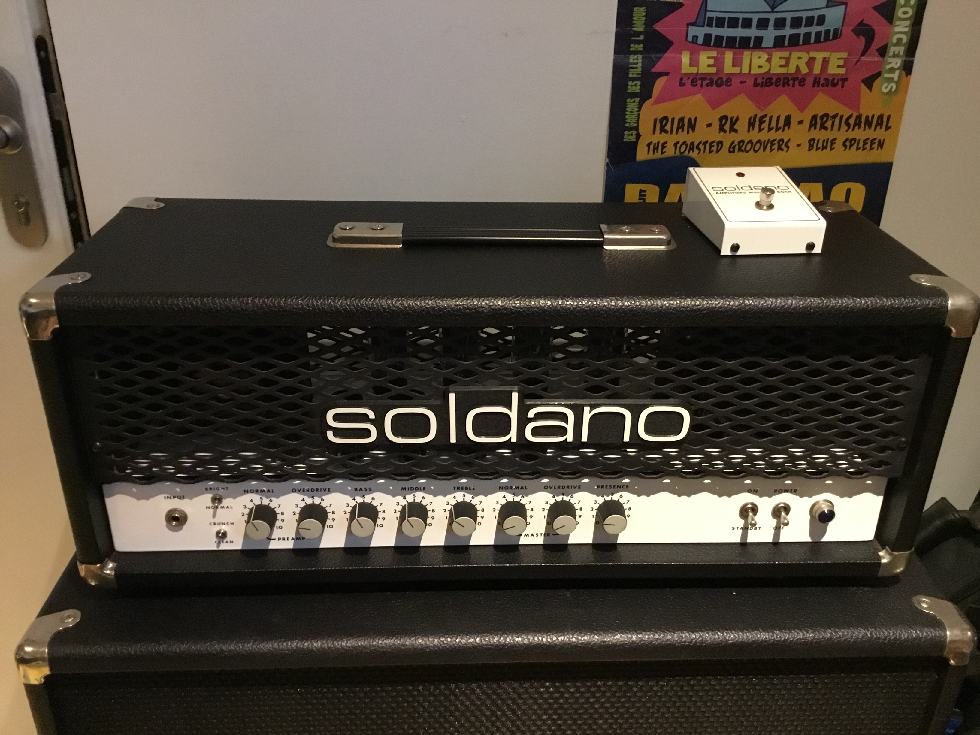 SLO-100 Super Lead Overdrive Soldano - Audiofanzine