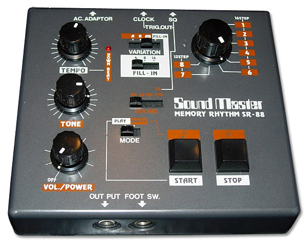 SR-88 MEMORY RHYTHM - Sound Master SR-88 Memory Rhythm - Audiofanzine