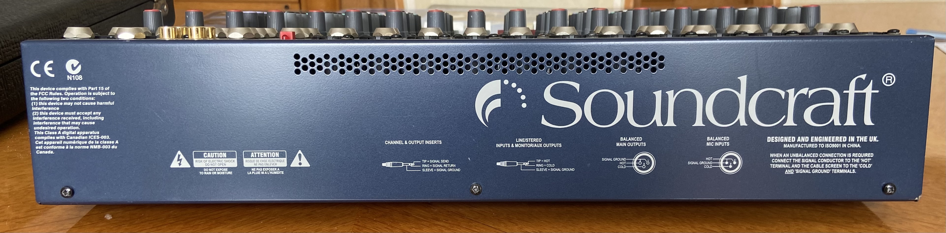 EFX12 - Soundcraft EFX12 - Audiofanzine