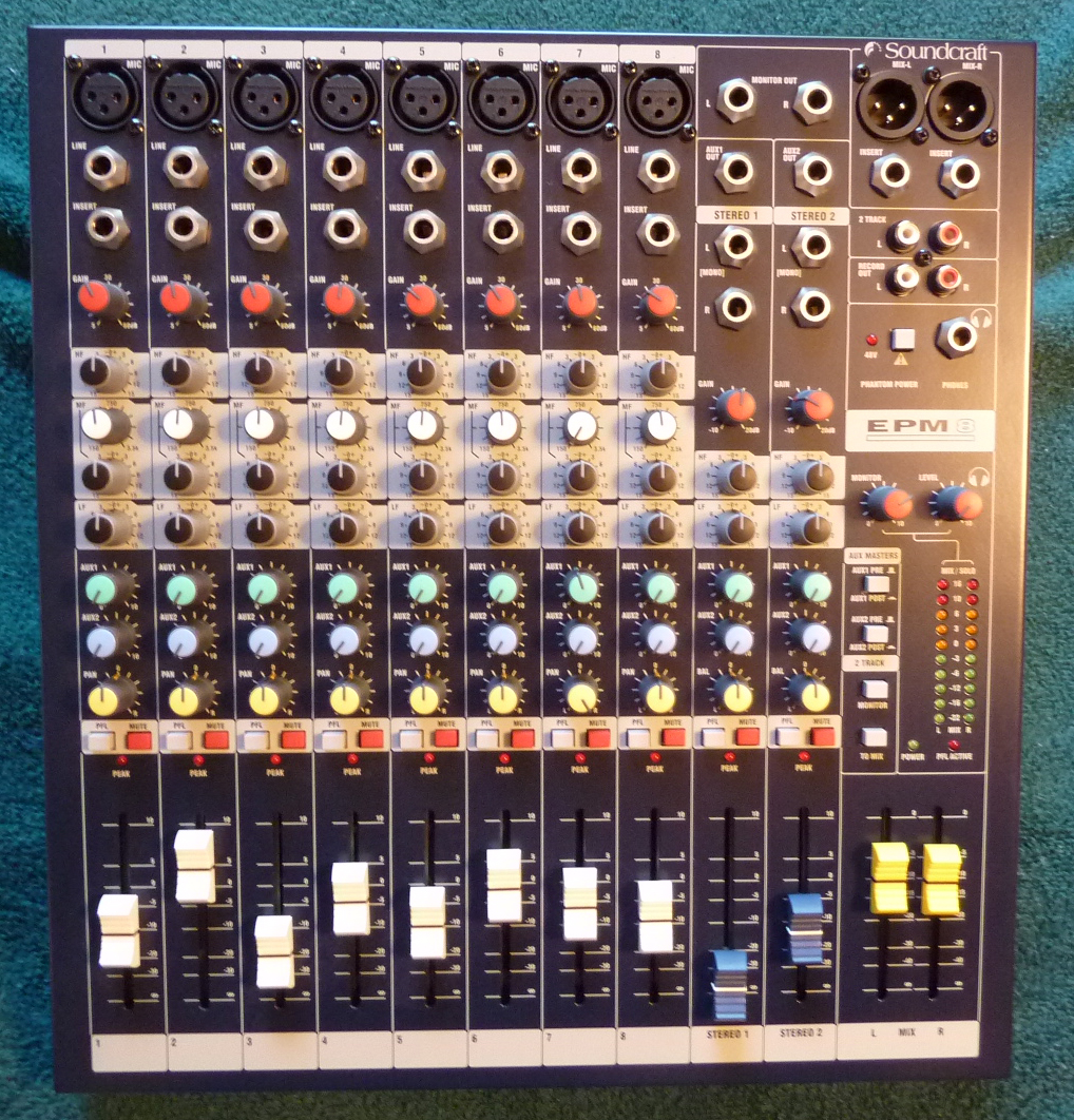 EPM8 - Soundcraft EPM8 - Audiofanzine