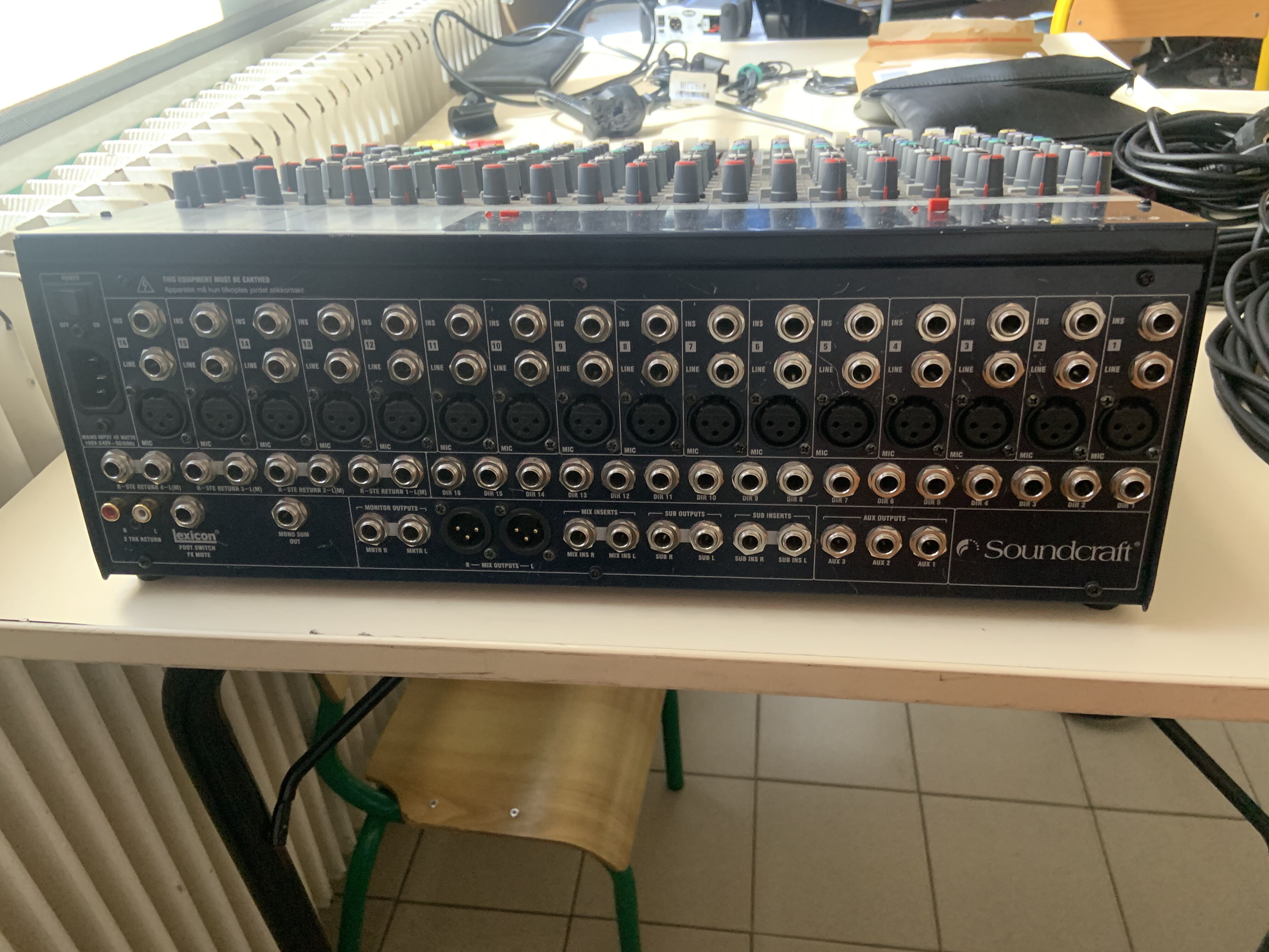 FX16II - Soundcraft FX16II - Audiofanzine