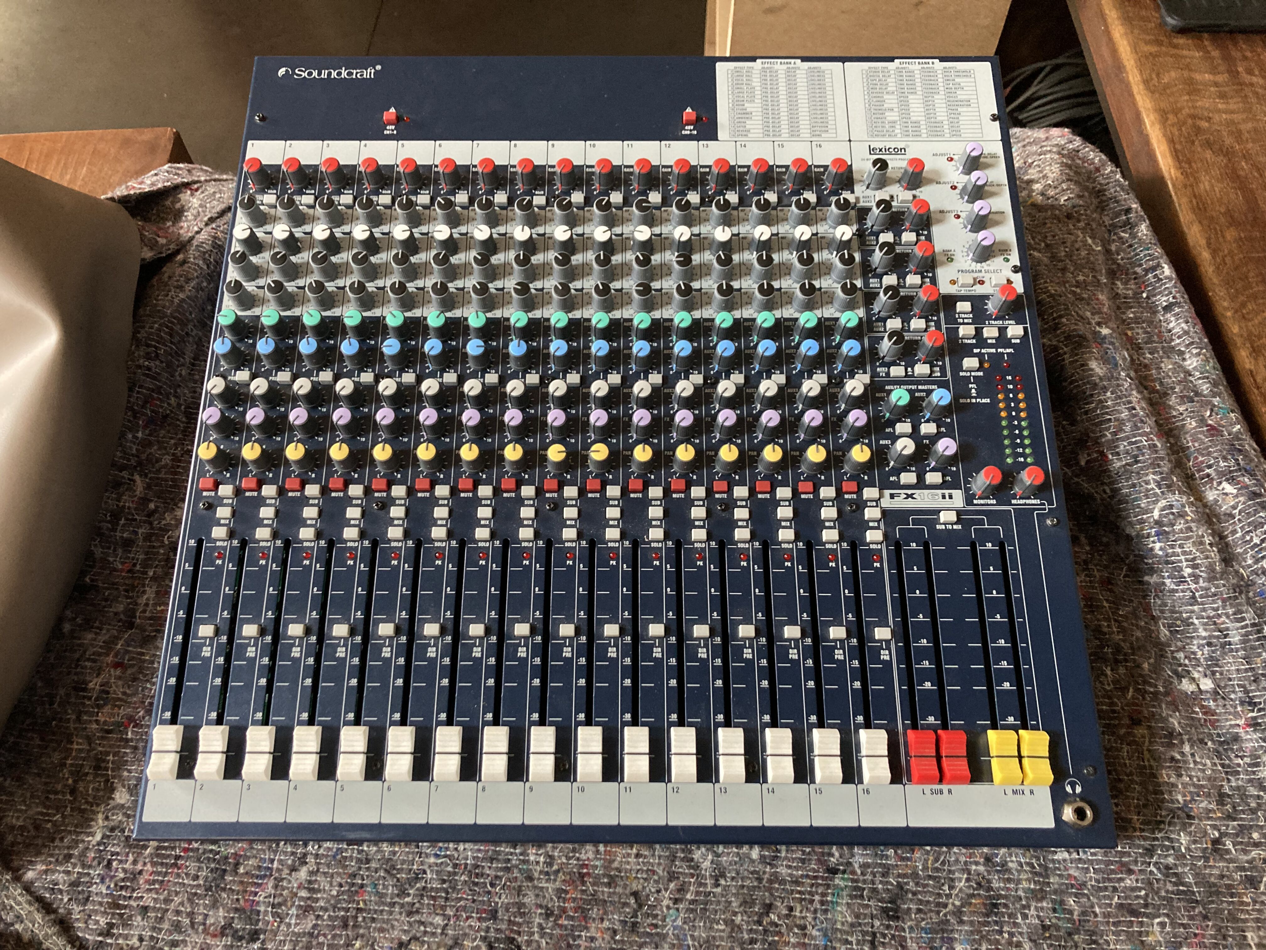 FX16II - Soundcraft FX16II - Audiofanzine