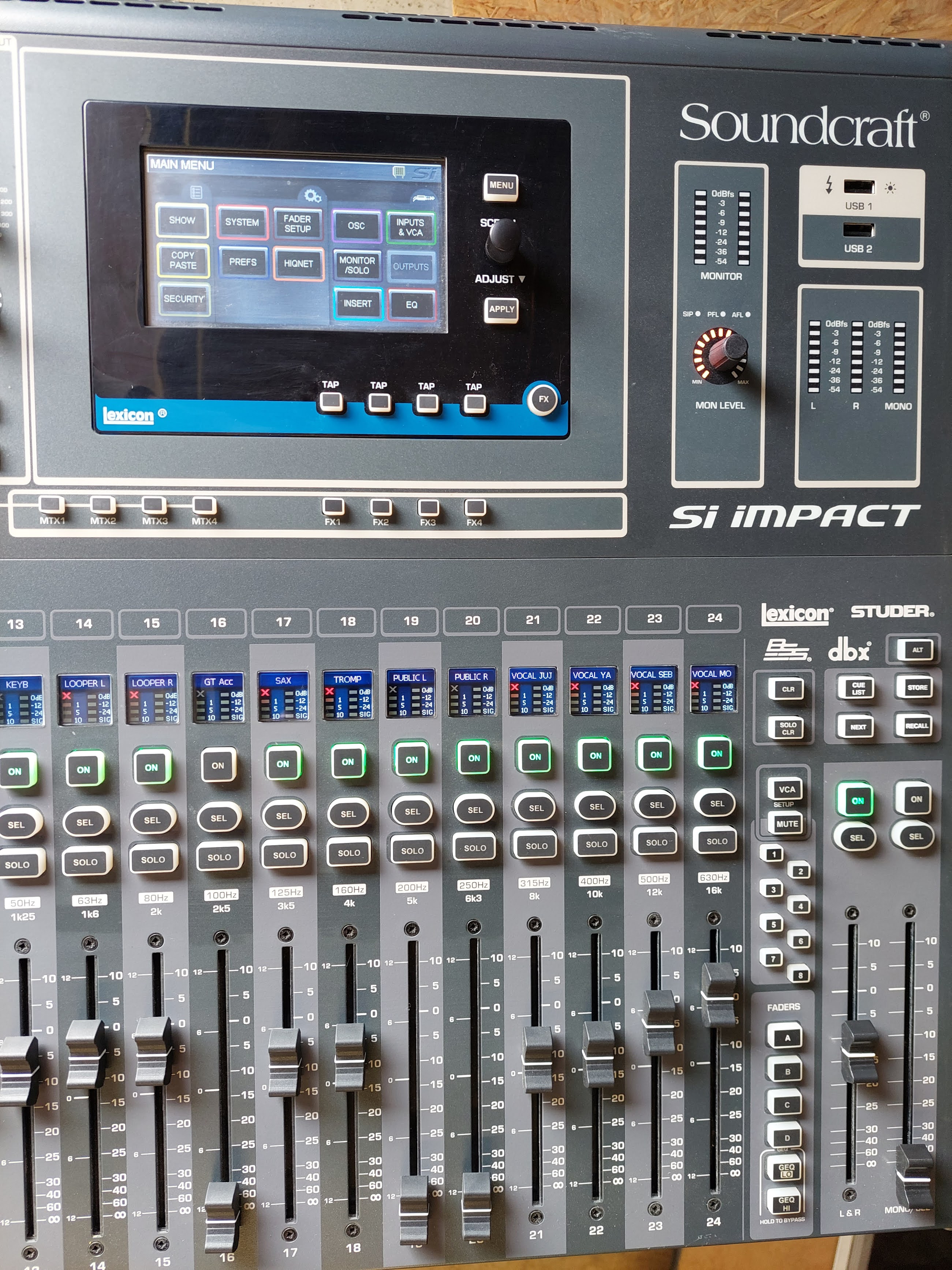 Si Impact - Soundcraft Si Impact - Audiofanzine