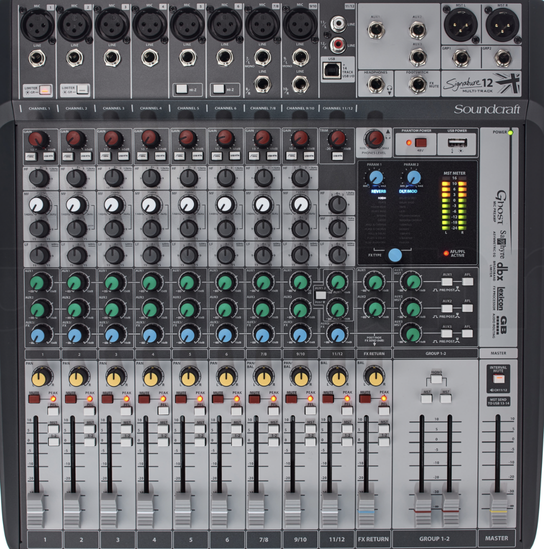 Signature 12 MTK - Soundcraft Signature 12 MTK - Audiofanzine