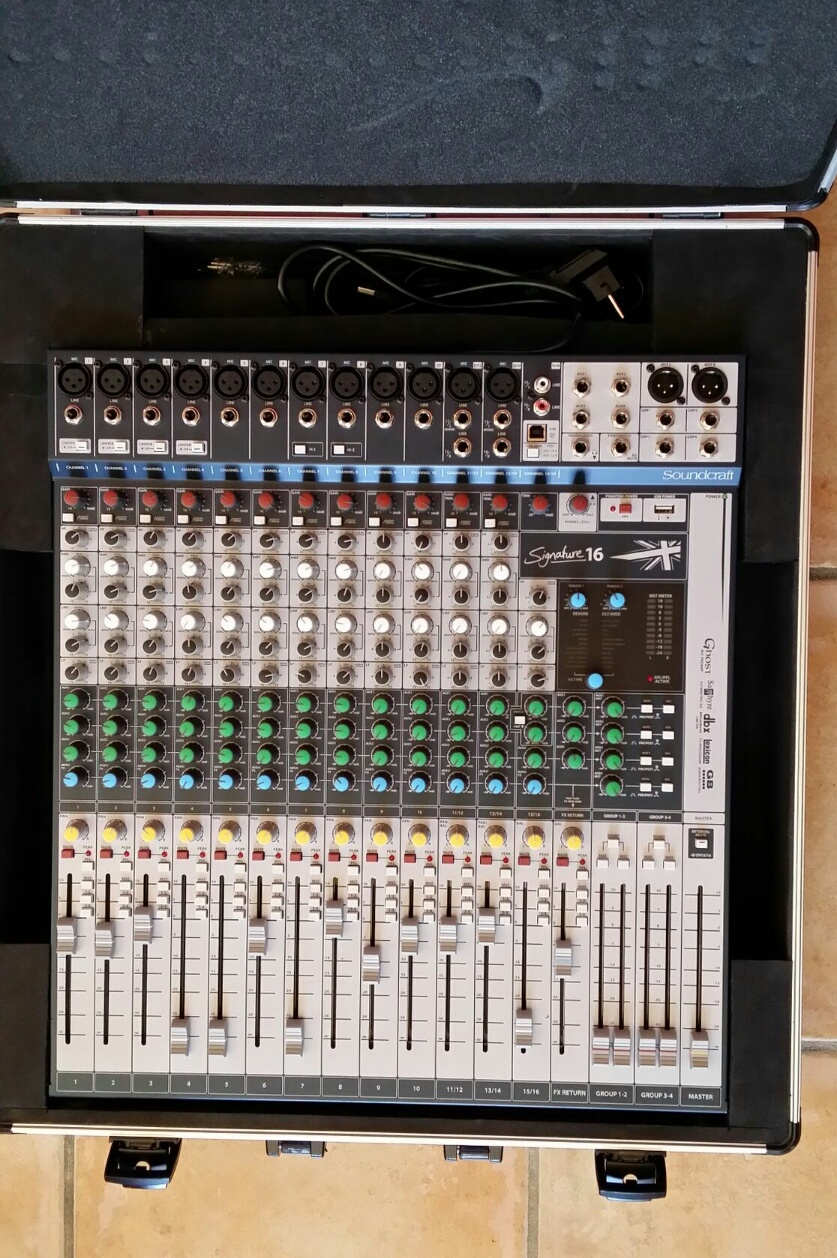 SIGNATURE 16 - Soundcraft Signature 16 - Audiofanzine