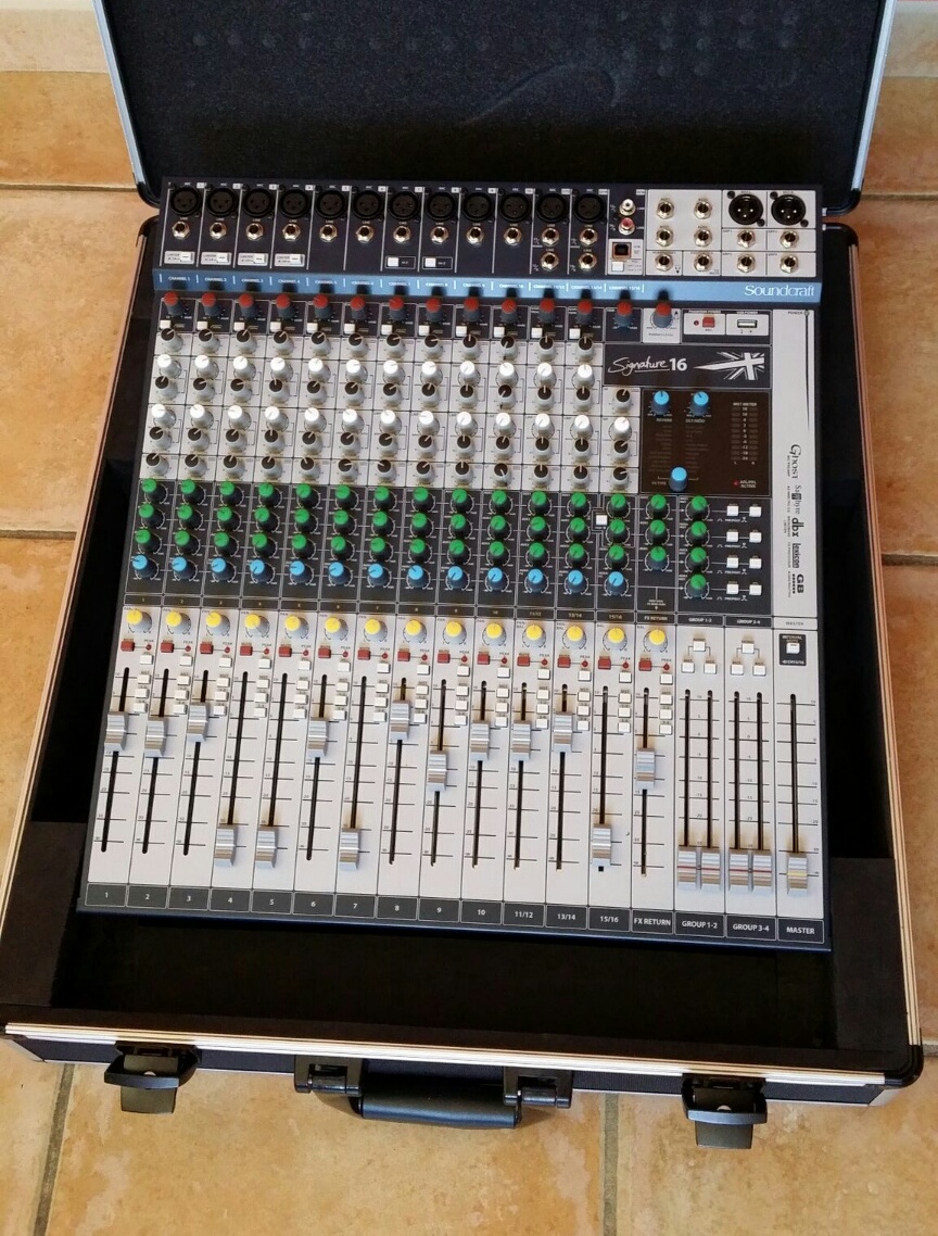 SIGNATURE 16 - Soundcraft Signature 16 - Audiofanzine