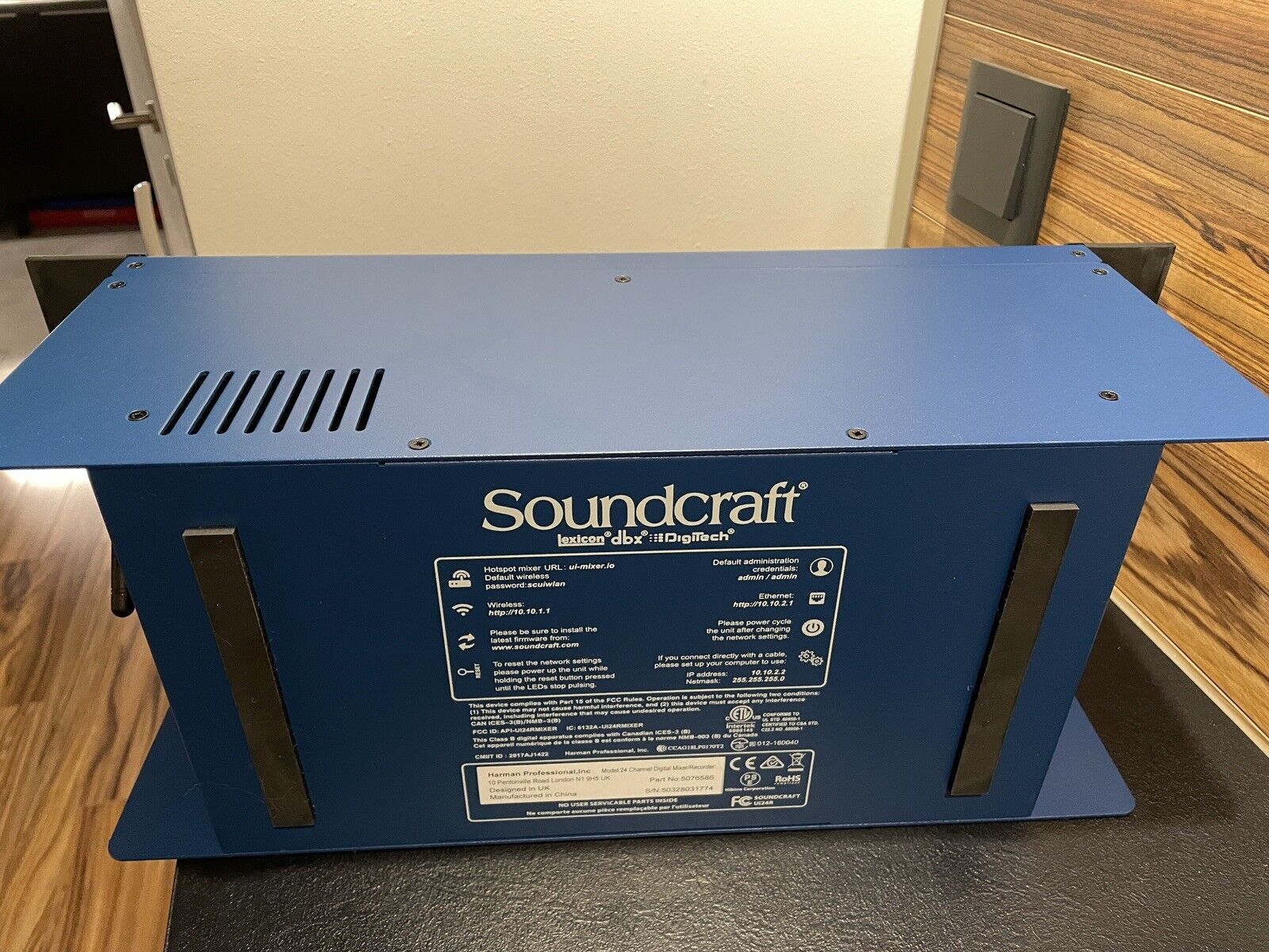 Ui24R - Soundcraft Ui24R - Audiofanzine