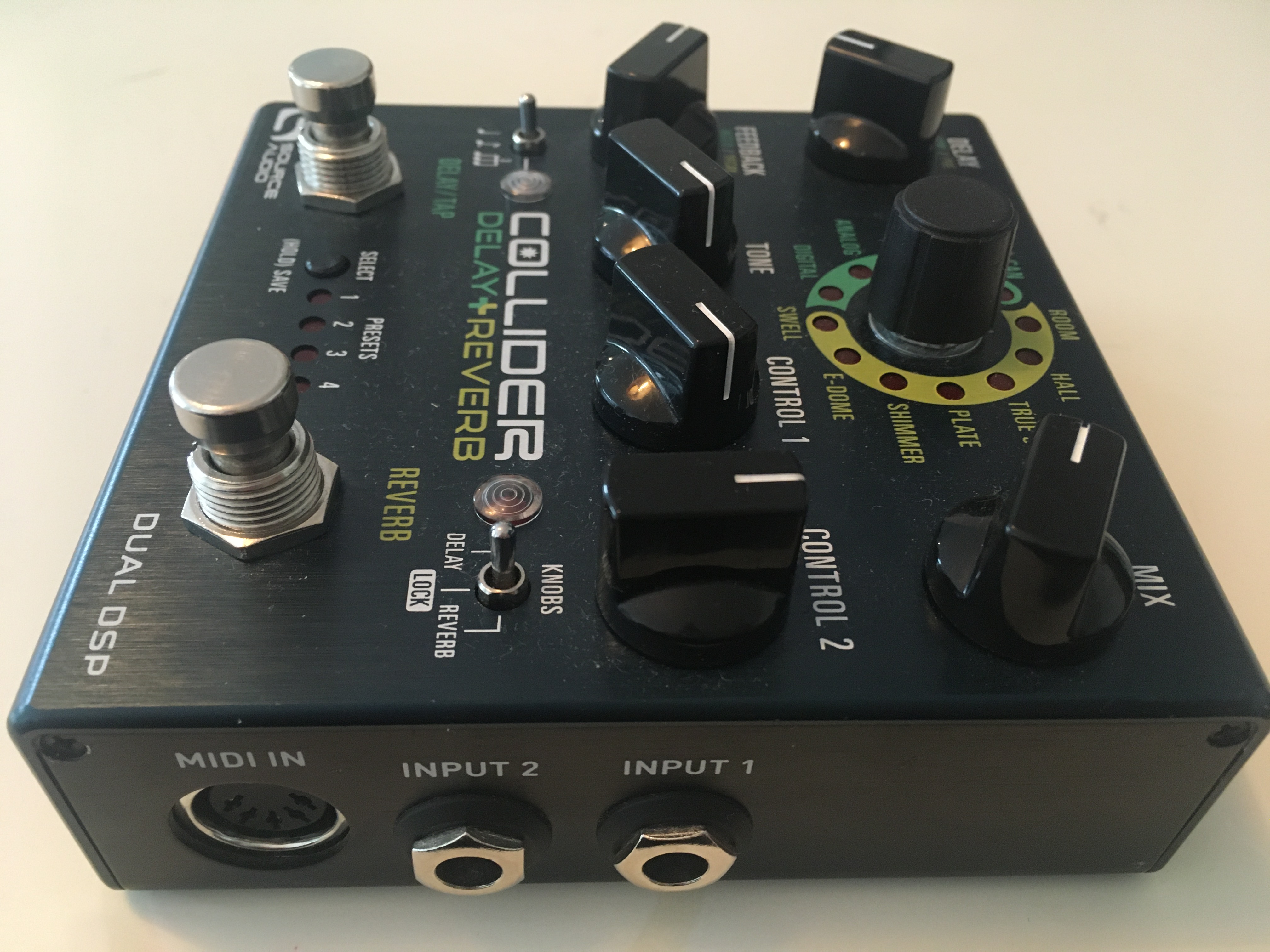 Collider Delay+Reverb - Source Audio Collider Delay+Reverb - Audiofanzine