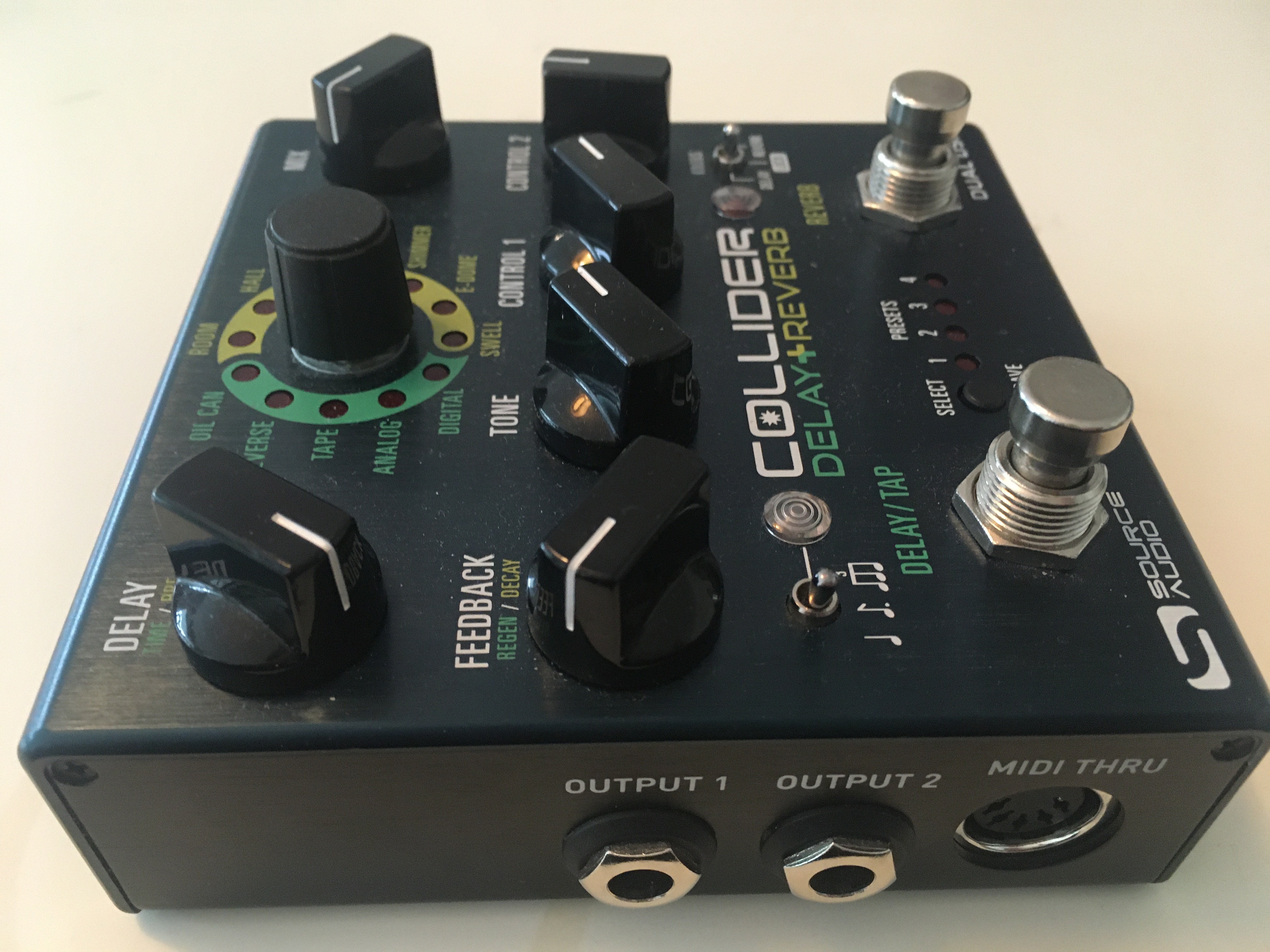 Collider Delay+Reverb - Source Audio Collider Delay+Reverb - Audiofanzine