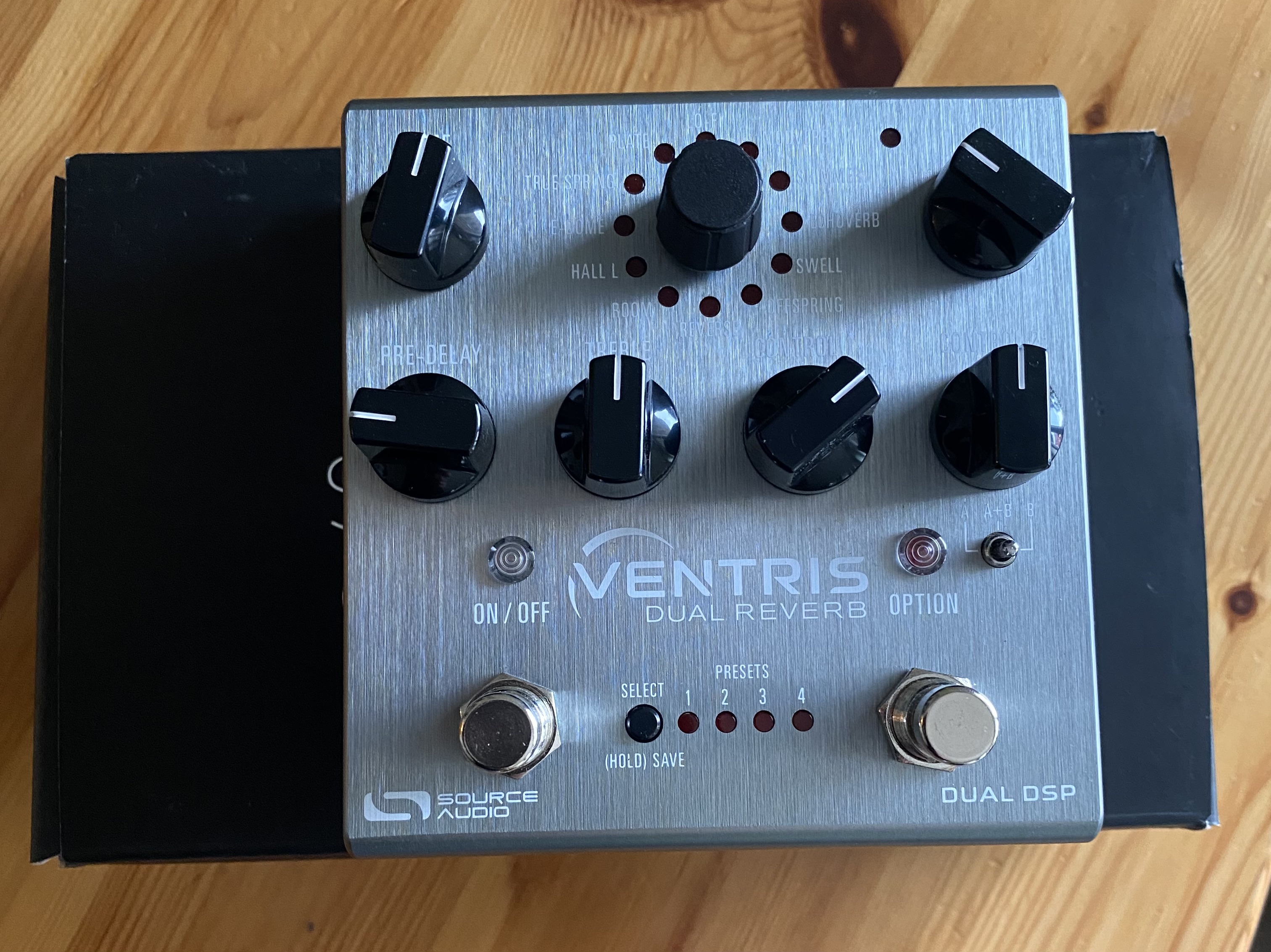 Ventris Dual Reverb - Source Audio Ventris Dual Reverb - Audiofanzine