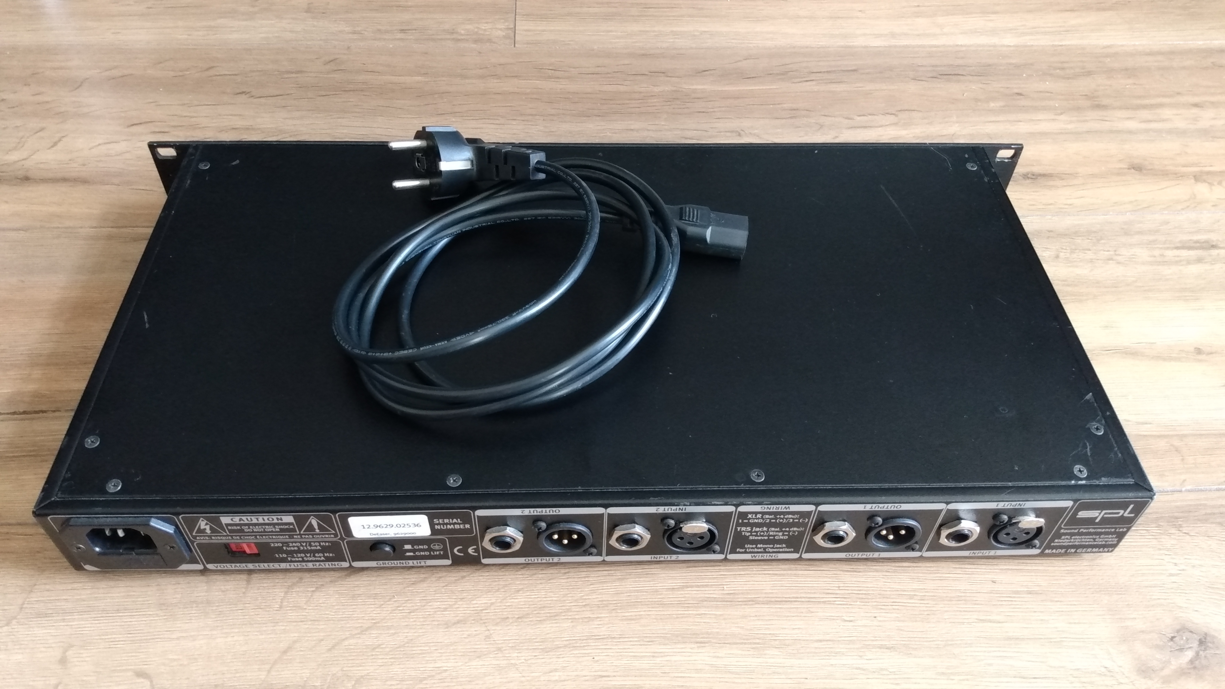 De-Esser - SPL De-Esser - Audiofanzine