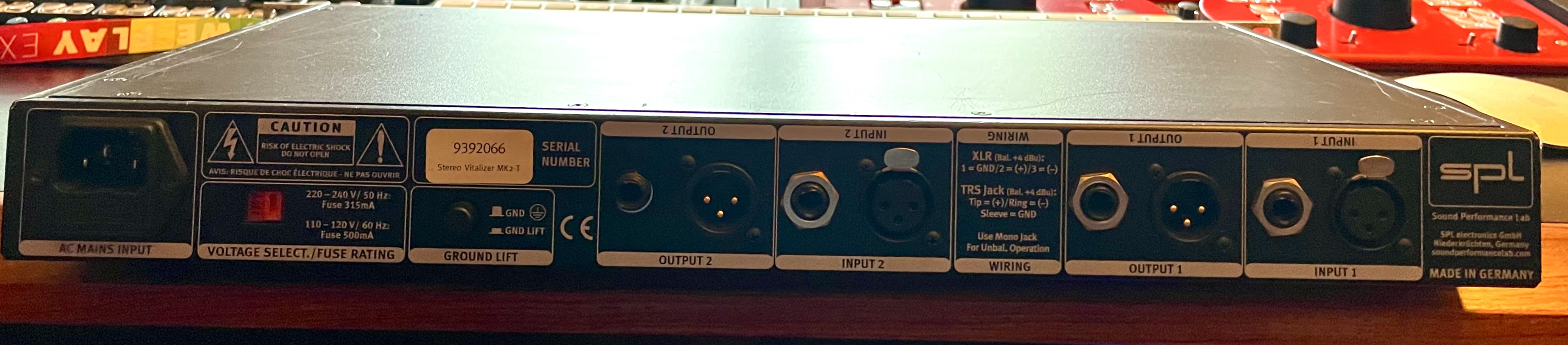 Vitalizer MK2-T - SPL Vitalizer MK2-T - Audiofanzine