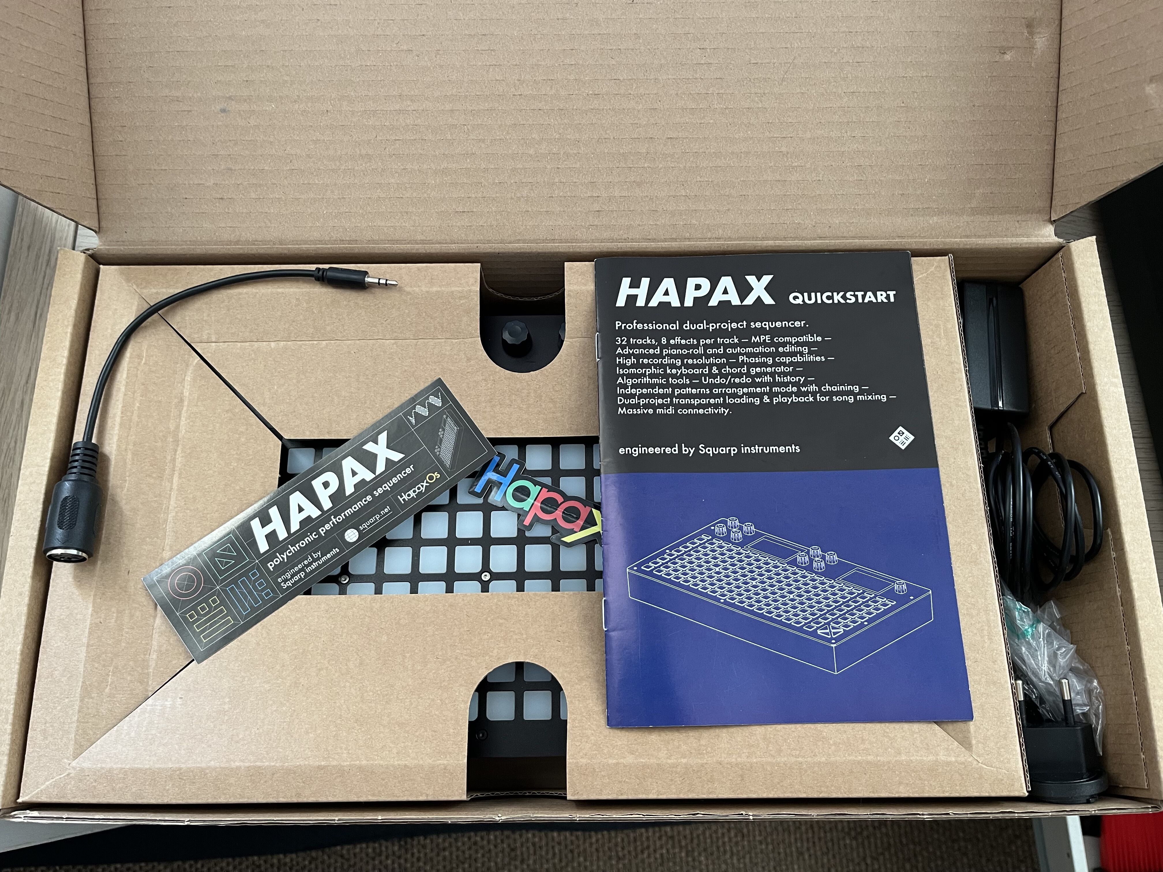 Hapax - Squarp Instruments Hapax - Audiofanzine